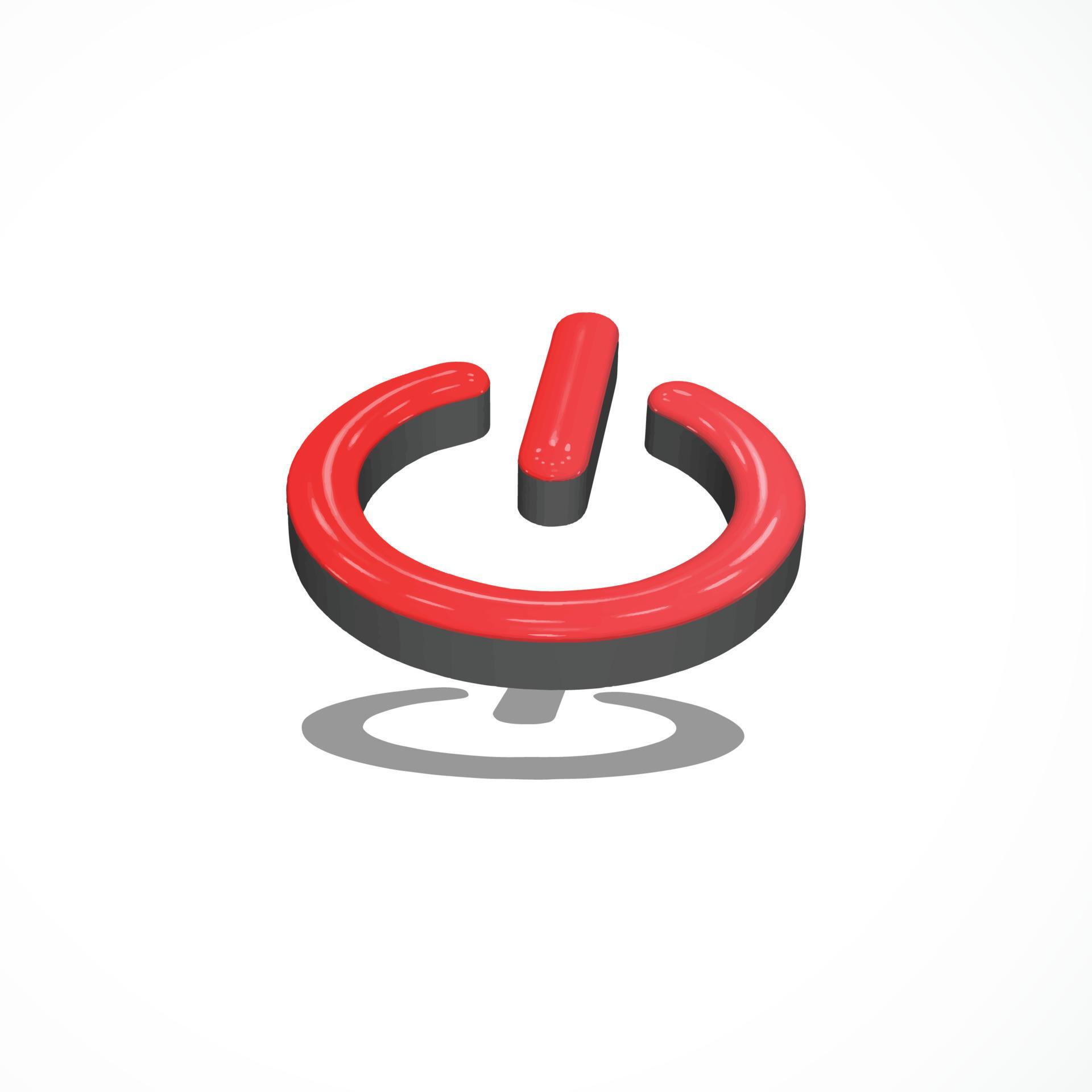 power button 3d icon render 5659095 Vector Art at Vecteezy