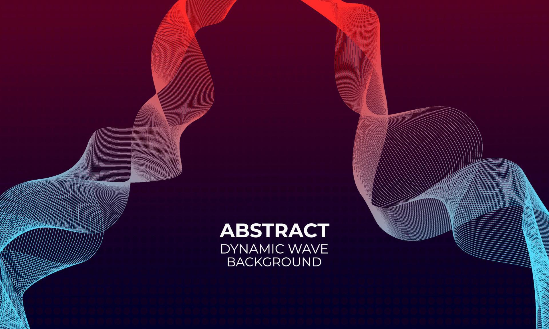 Abstract Colorful Line Wave In Black Background 5662579 Vector Art At Vecteezy