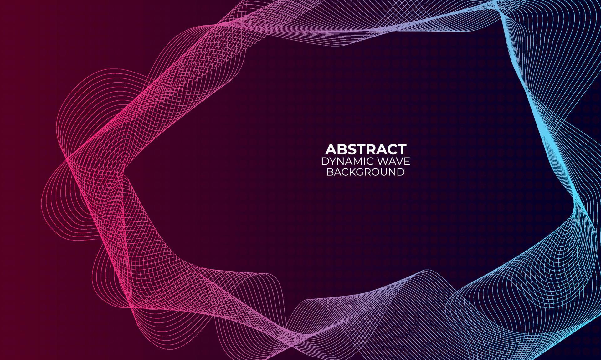 Abstract Colorful Line Wave In Black Background 5662580 Vector Art At Vecteezy