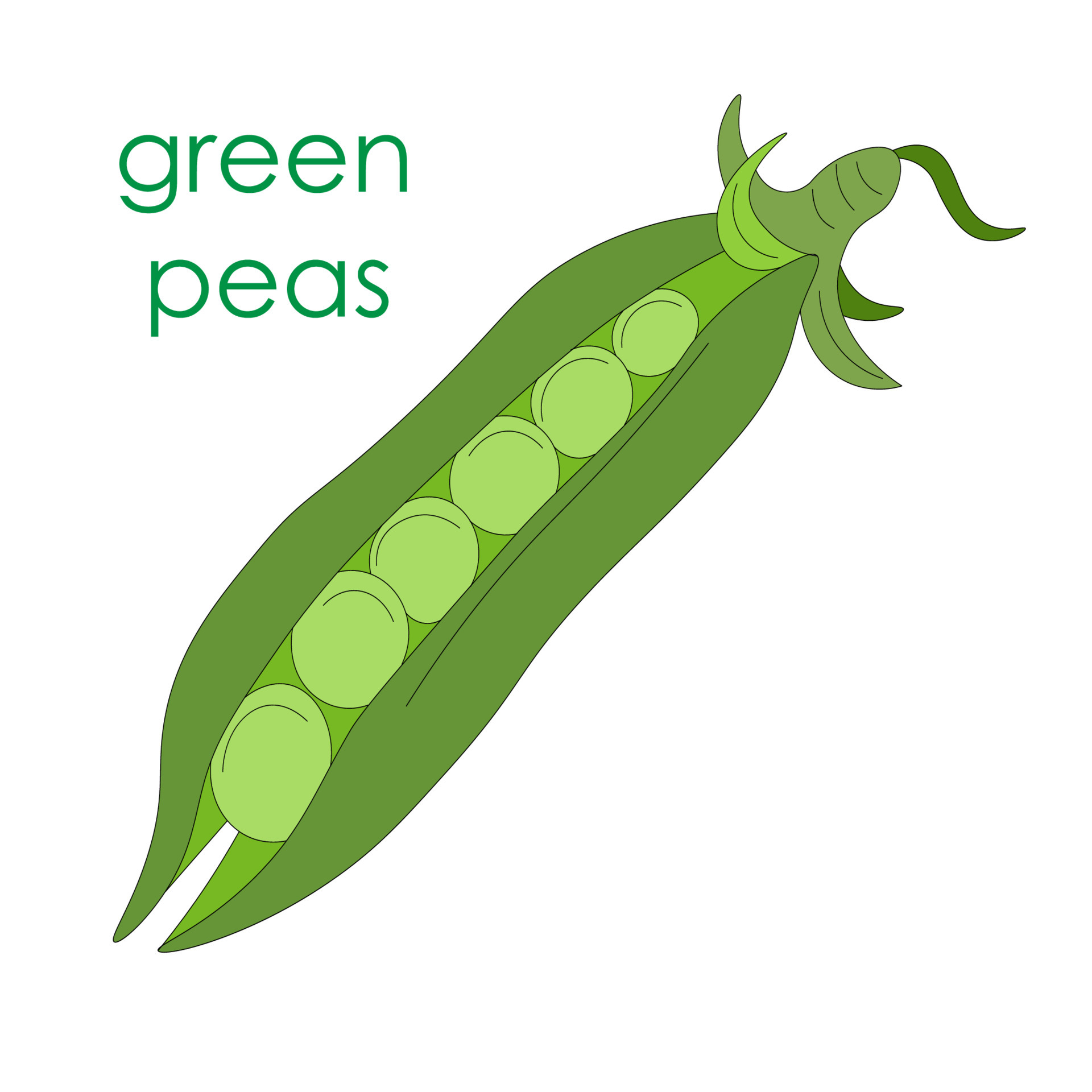 One Green Pea