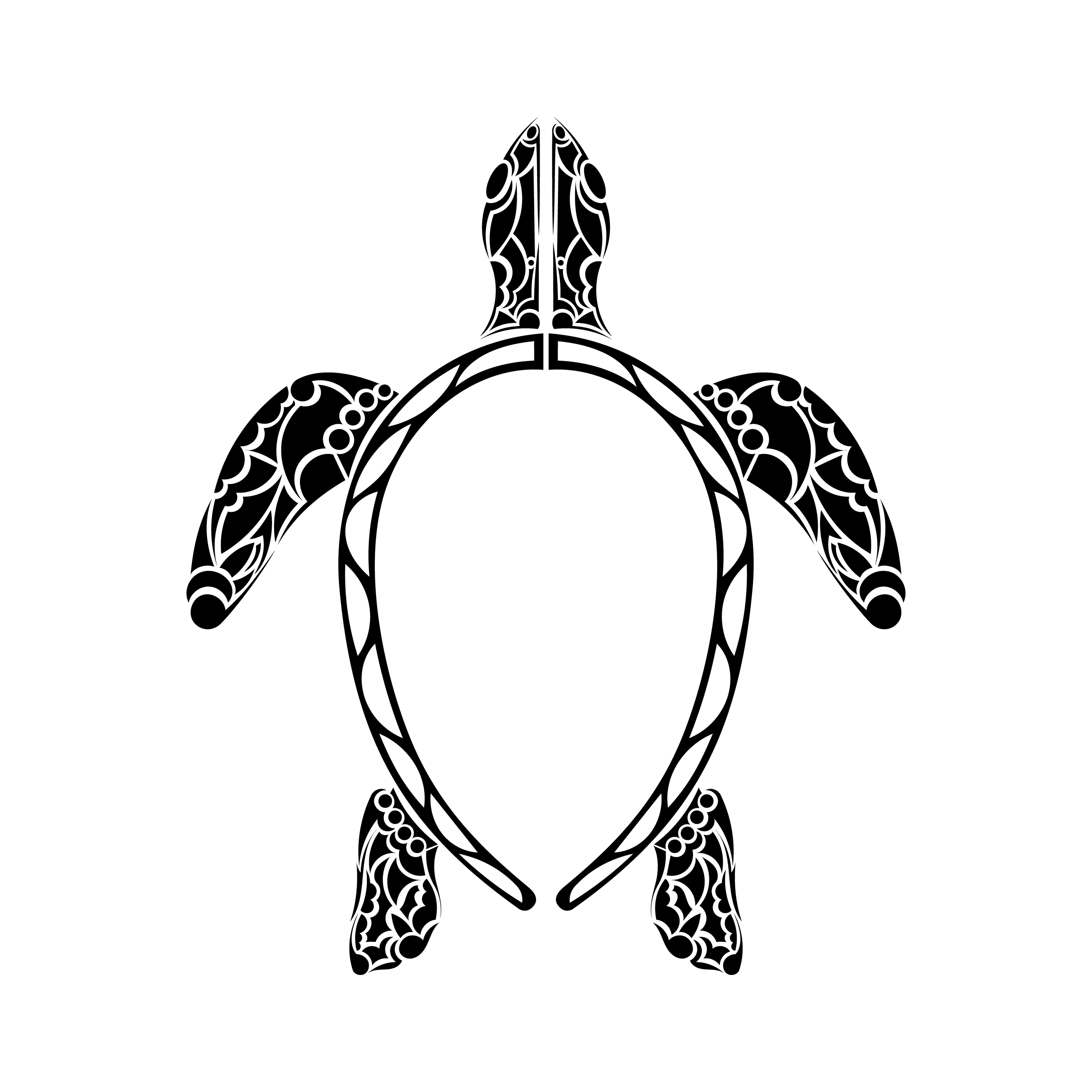 Polynesian style turtle tattoo. Black and white turtle tattoo. Maori ... Polynesian style turtle tattoo. Black and white turtle tattoo. Maori ...