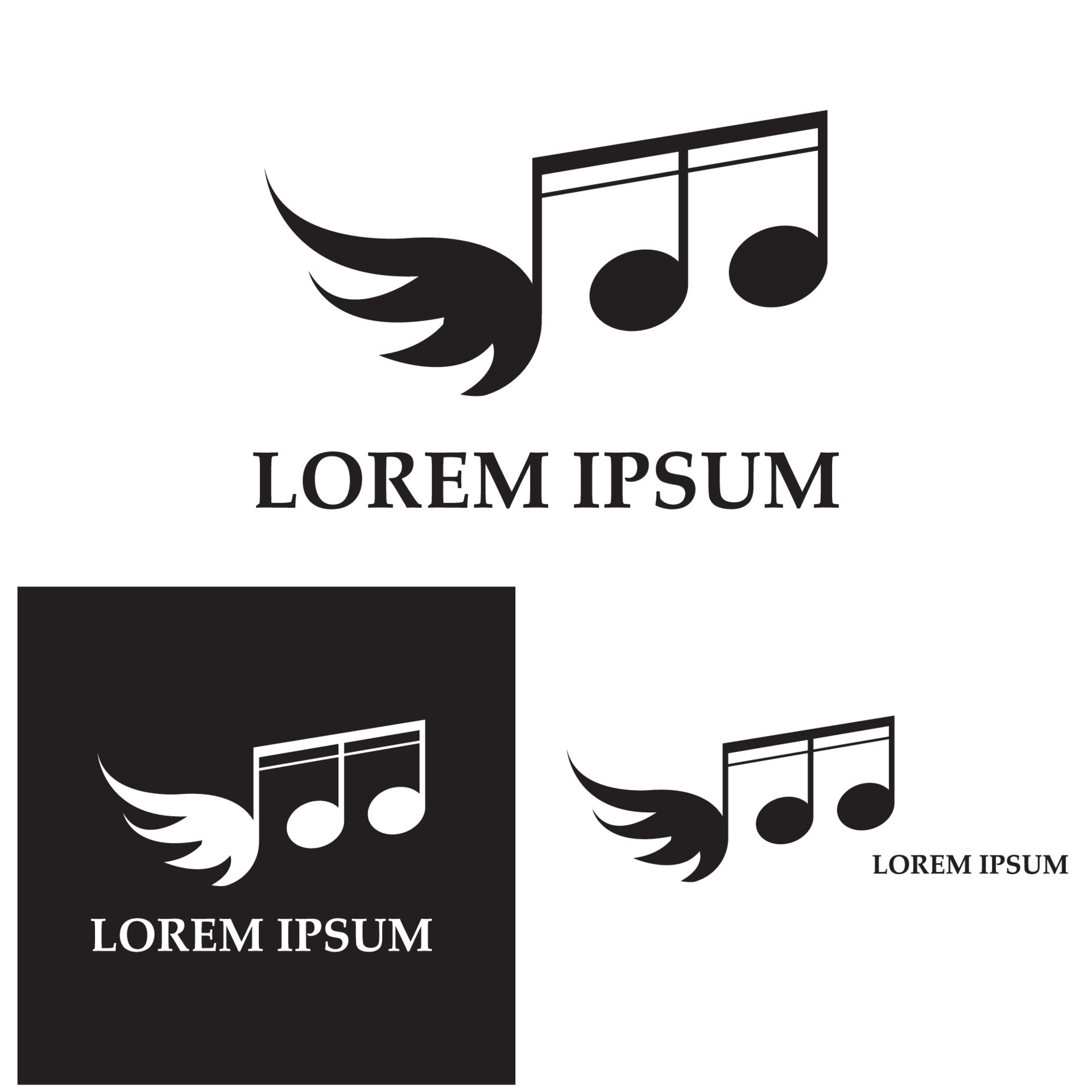 Music Note Icon Vector illustration design 5674186 Vector Art at Vecteezy