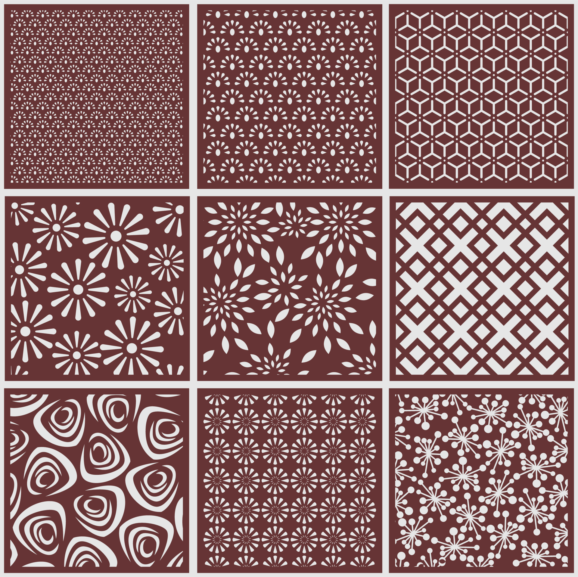 Jali Design For Cnc Router And Laser Cutting Vector 5675740 Vector Art At Vecteezy