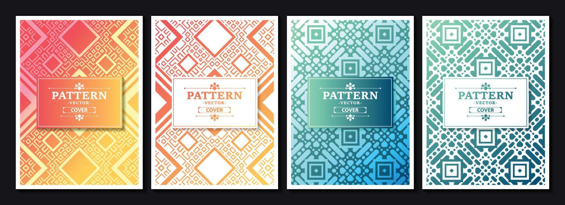 gradient geometric pattern cover design 5676006 Vector Art at Vecteezy