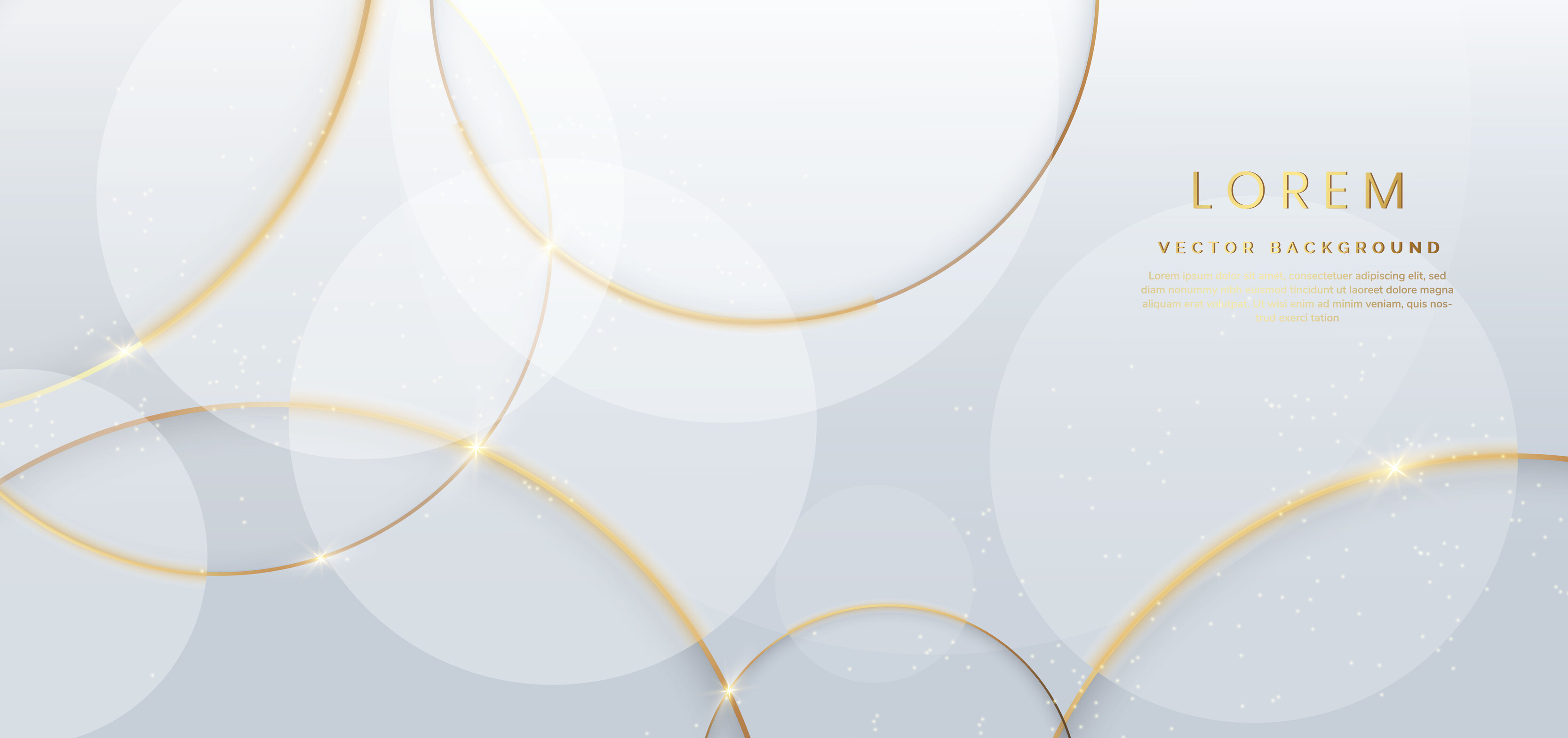 Abstract gold circles lines overlapping on white background. 5676163 ... Abstract gold circles lines overlapping on white background. 5676163 ...