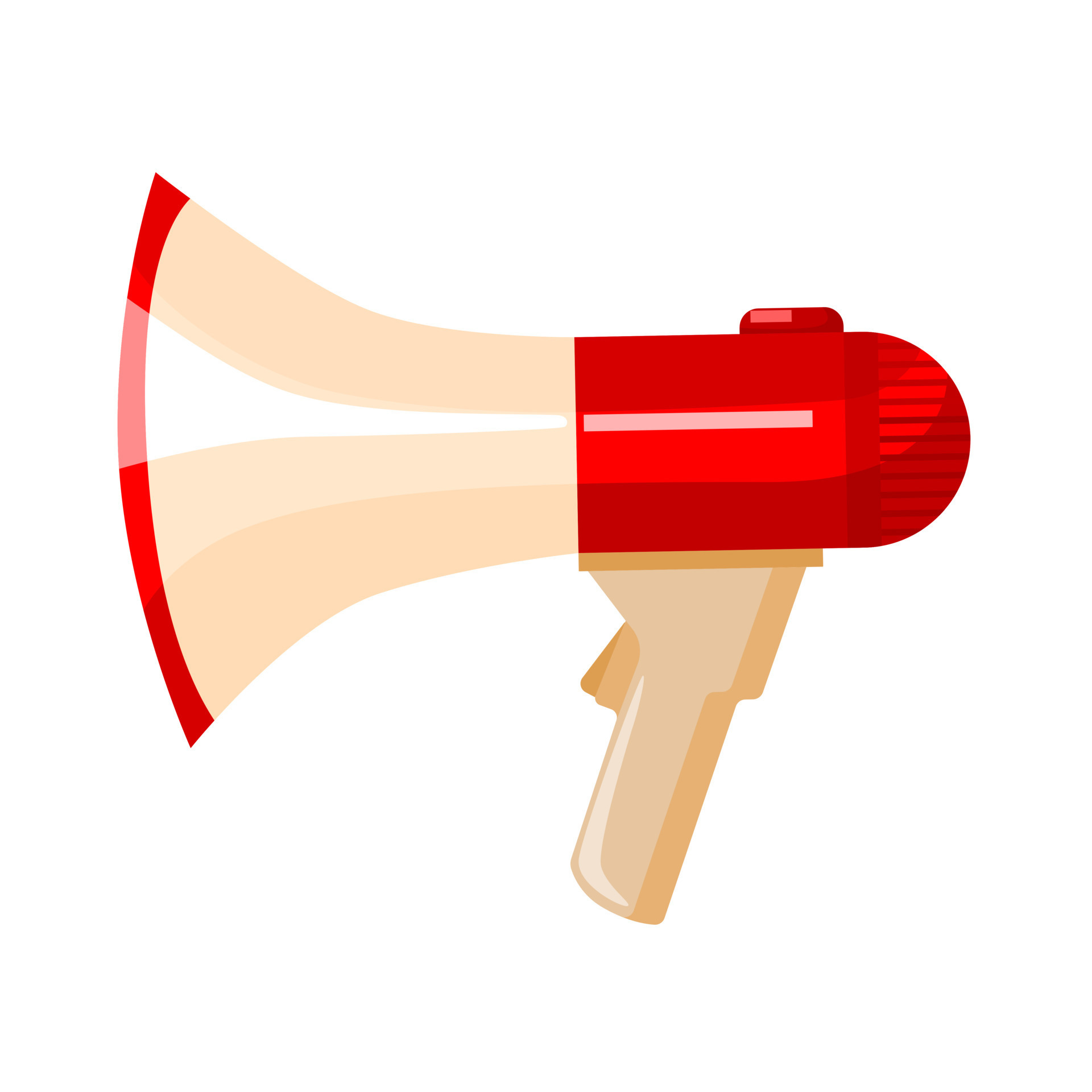 Megaphone Icon Isolated On White Background Speaker Loudspeaker In