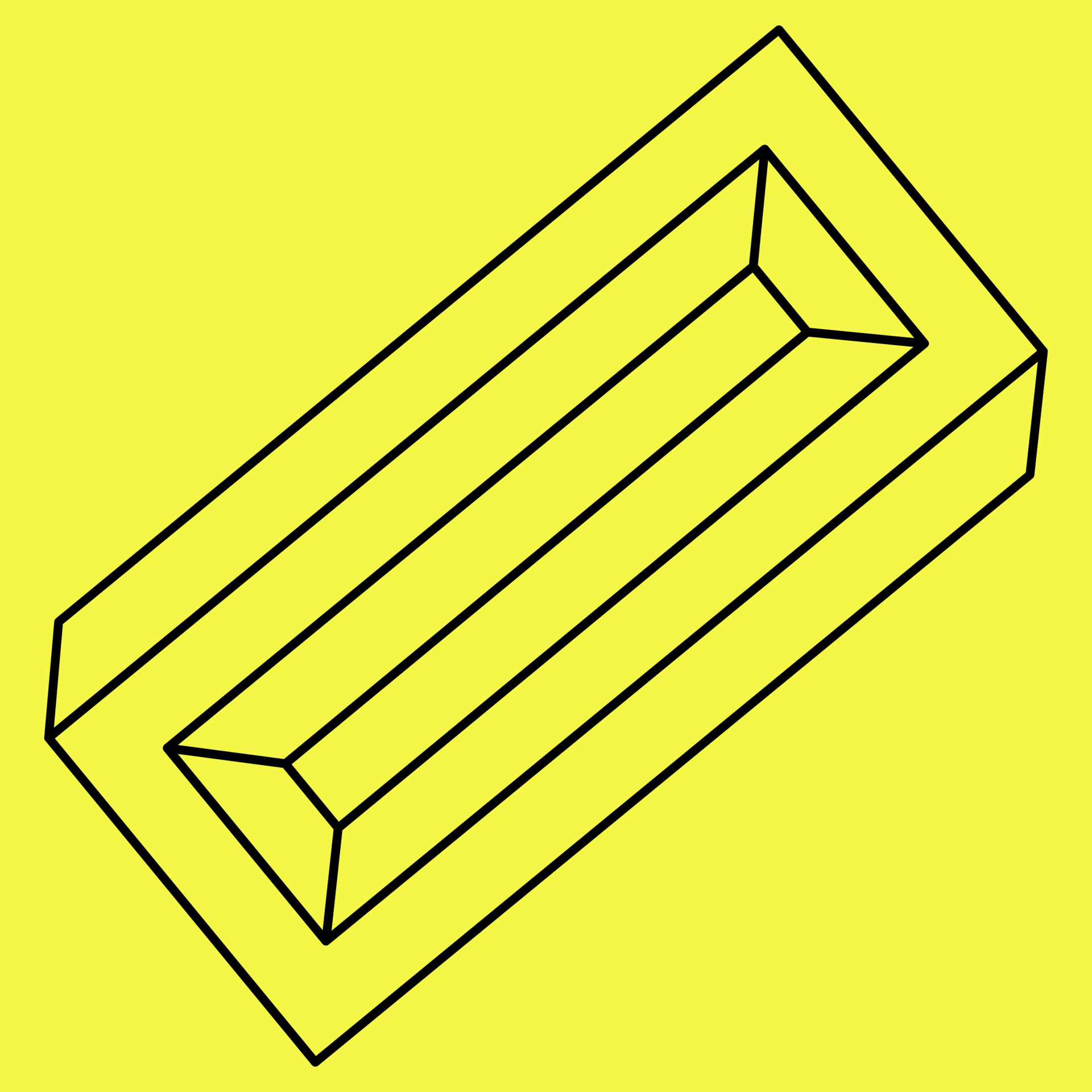 Impossible Objects Optical Illusion Shapes 3d Illustration Vector Unreal Geometric Figures