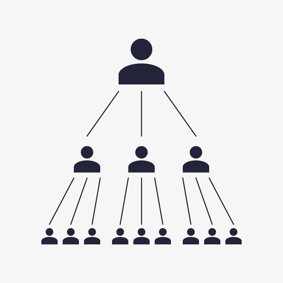 Multi level marketing concept vector illustration. Pyramid scheme ... Multi level marketing concept vector illustration. Pyramid scheme ...