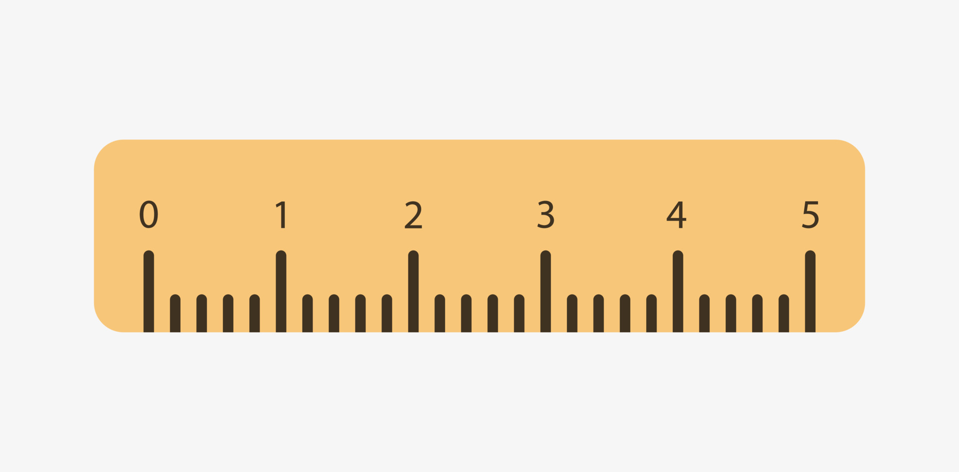 Vector ruler illustration isolated on white background. Wooden ruler ... Vector ruler illustration isolated on white background. Wooden ruler ...