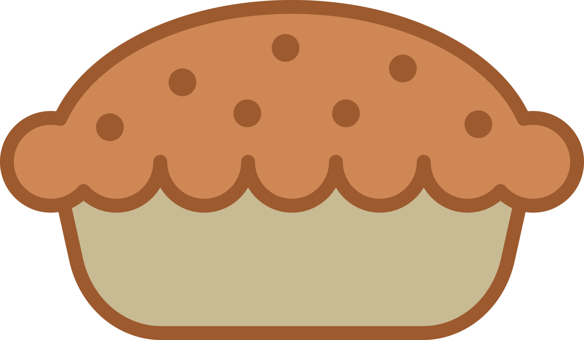 Apple Pie Filled Outline Icon Vector 5723190 Vector Art at Vecteezy