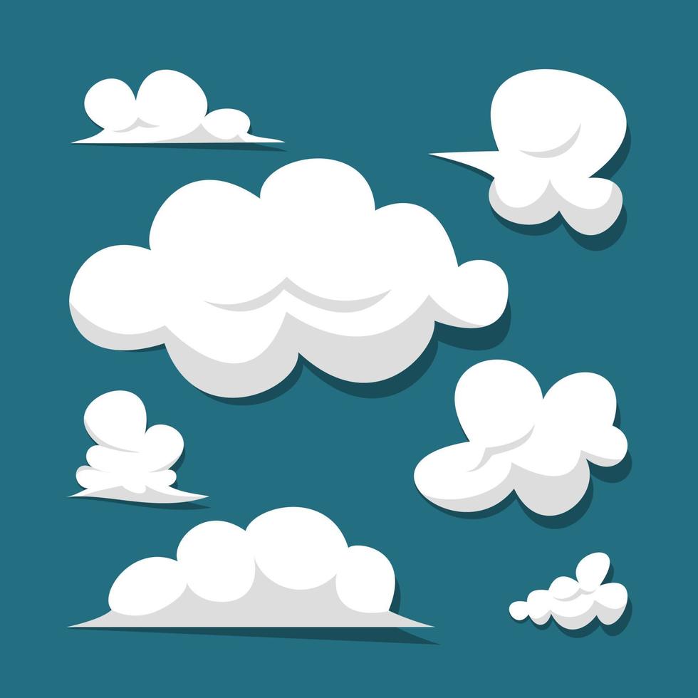 cloud vector set with cartoon style. 5728171 Vector Art at Vecteezy cloud vector set with cartoon style. 5728171 Vector Art at Vecteezy