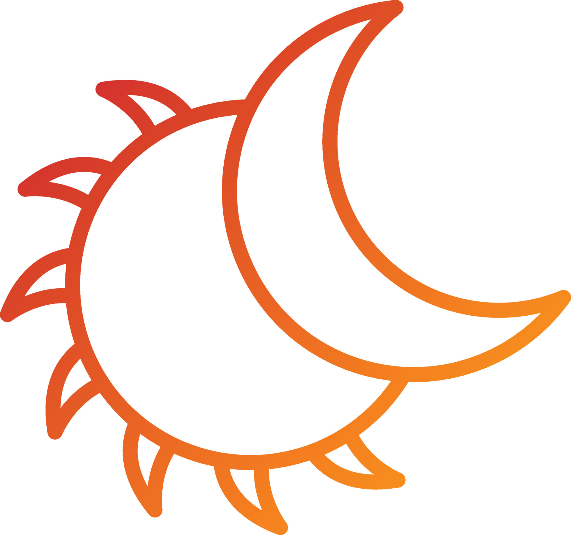 Eclipse Icon Style 5729498 Vector Art at Vecteezy