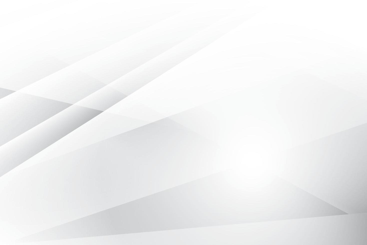 Abstract white and gray color, modern design background with geometric ...