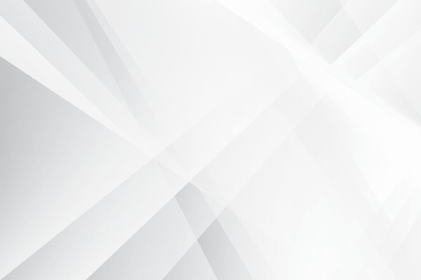 Abstract white and gray color, modern design background with geometric ...