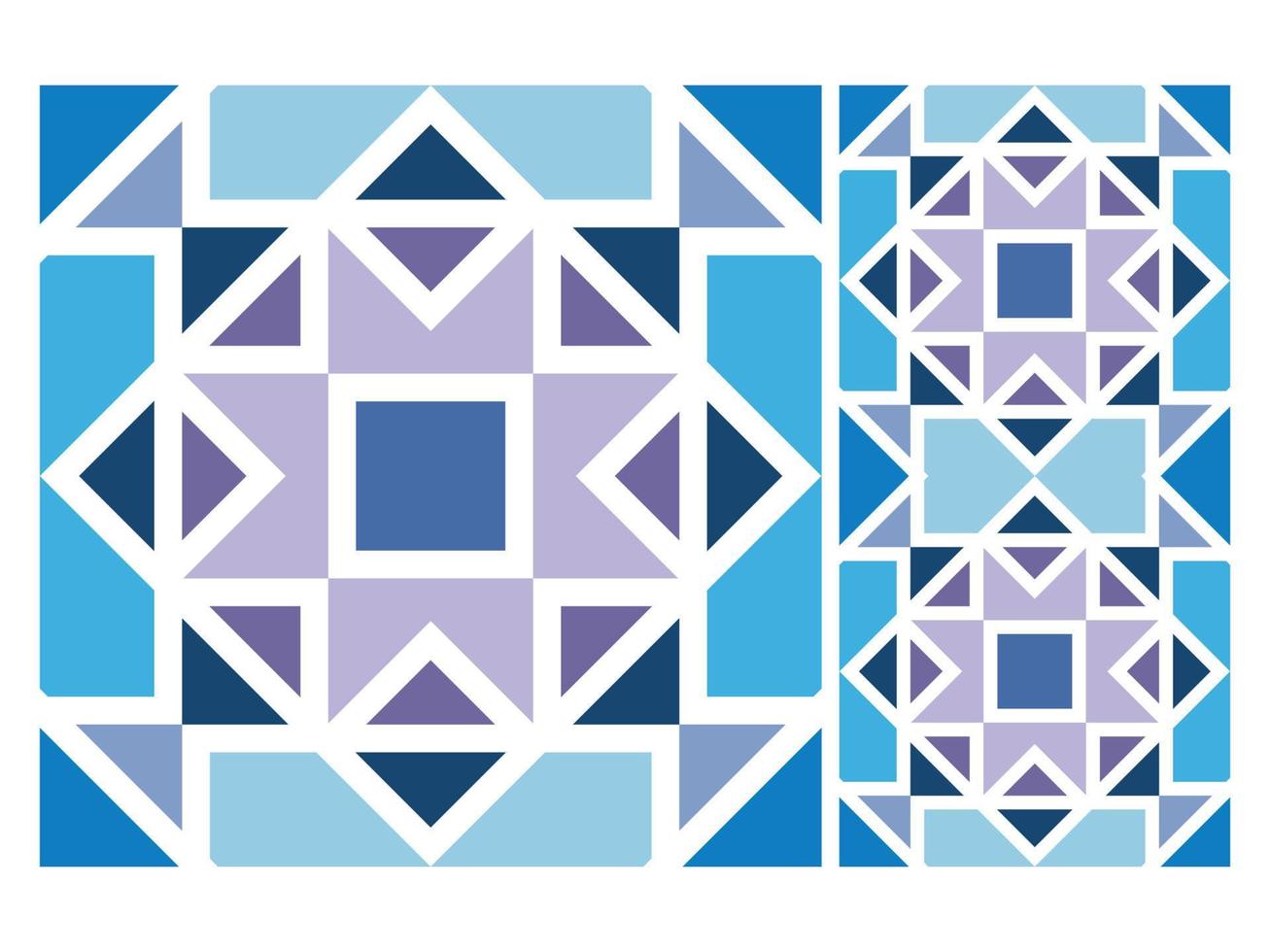 Pattern Seamless Colorful Geometric Design Tile Free 5756507 Vector Art ...