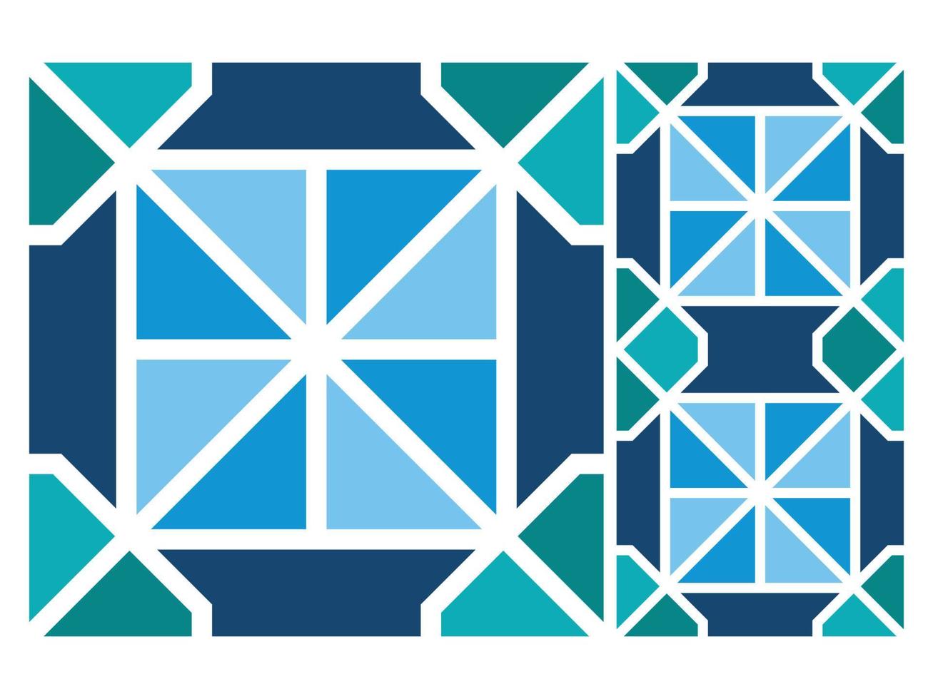 Pattern Seamless Colorful Geometric Design Tile Free 5757006 Vector Art ...