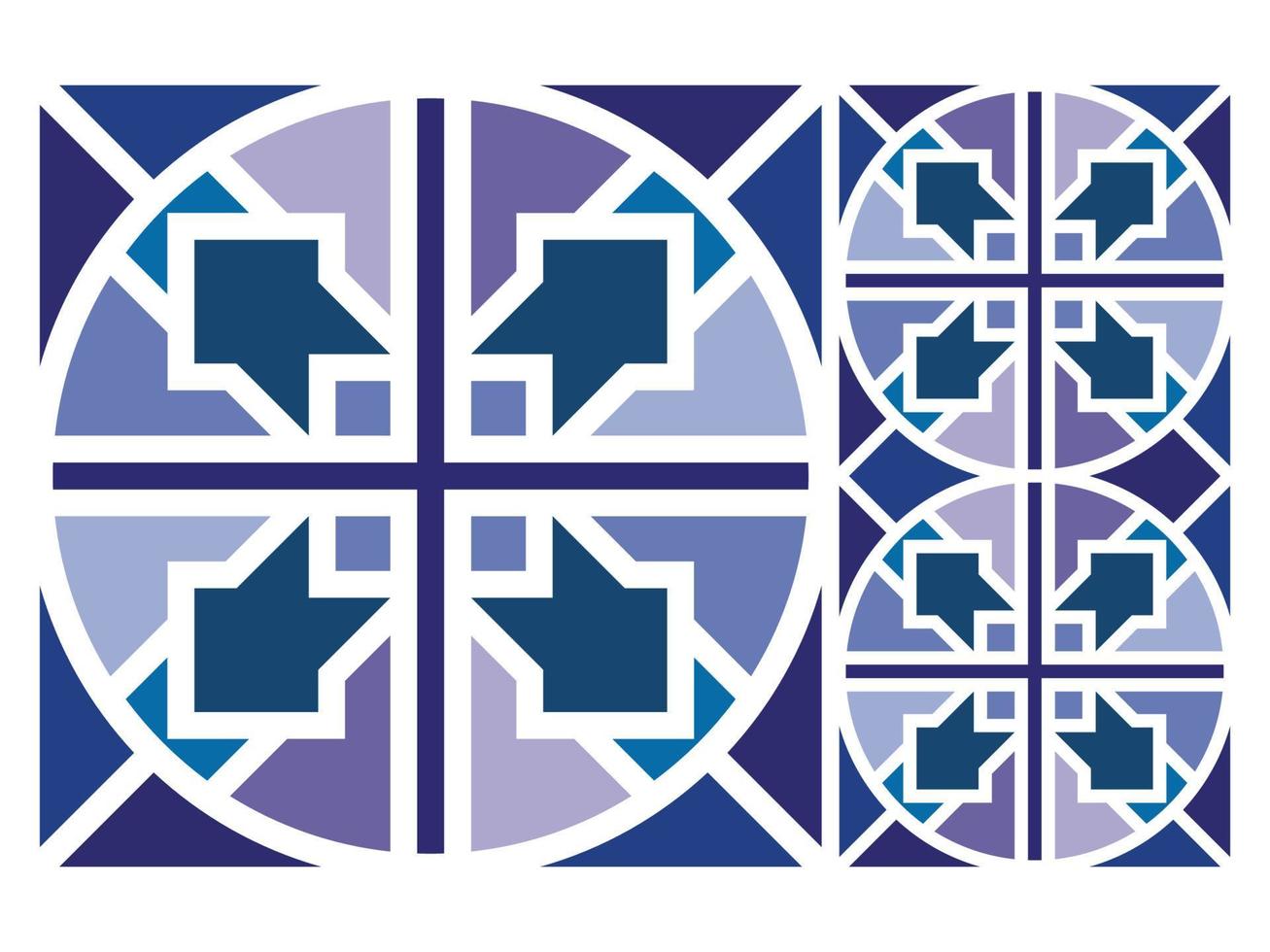 Pattern Seamless Colorful Geometric Design Tile Free 5757009 Vector Art ...