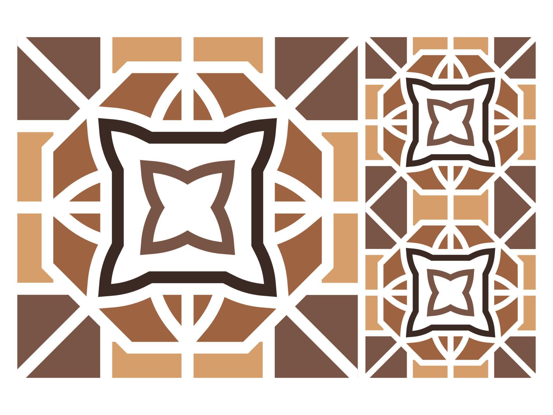 Pattern Seamless Colorful Geometric Design Tile 5757359 Vector Art at ...