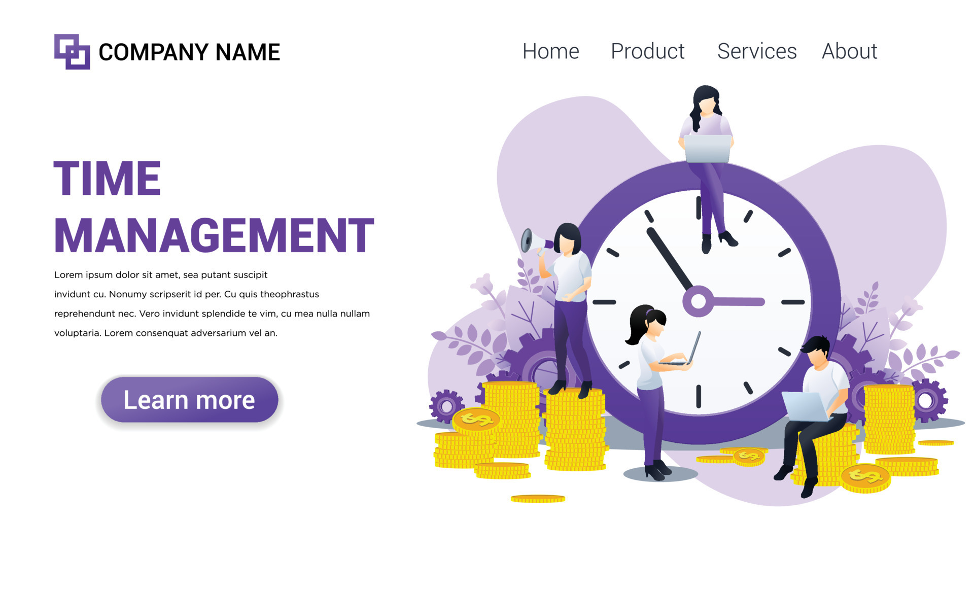 Web Banner, template, interface and UI UX interface Template vector ...