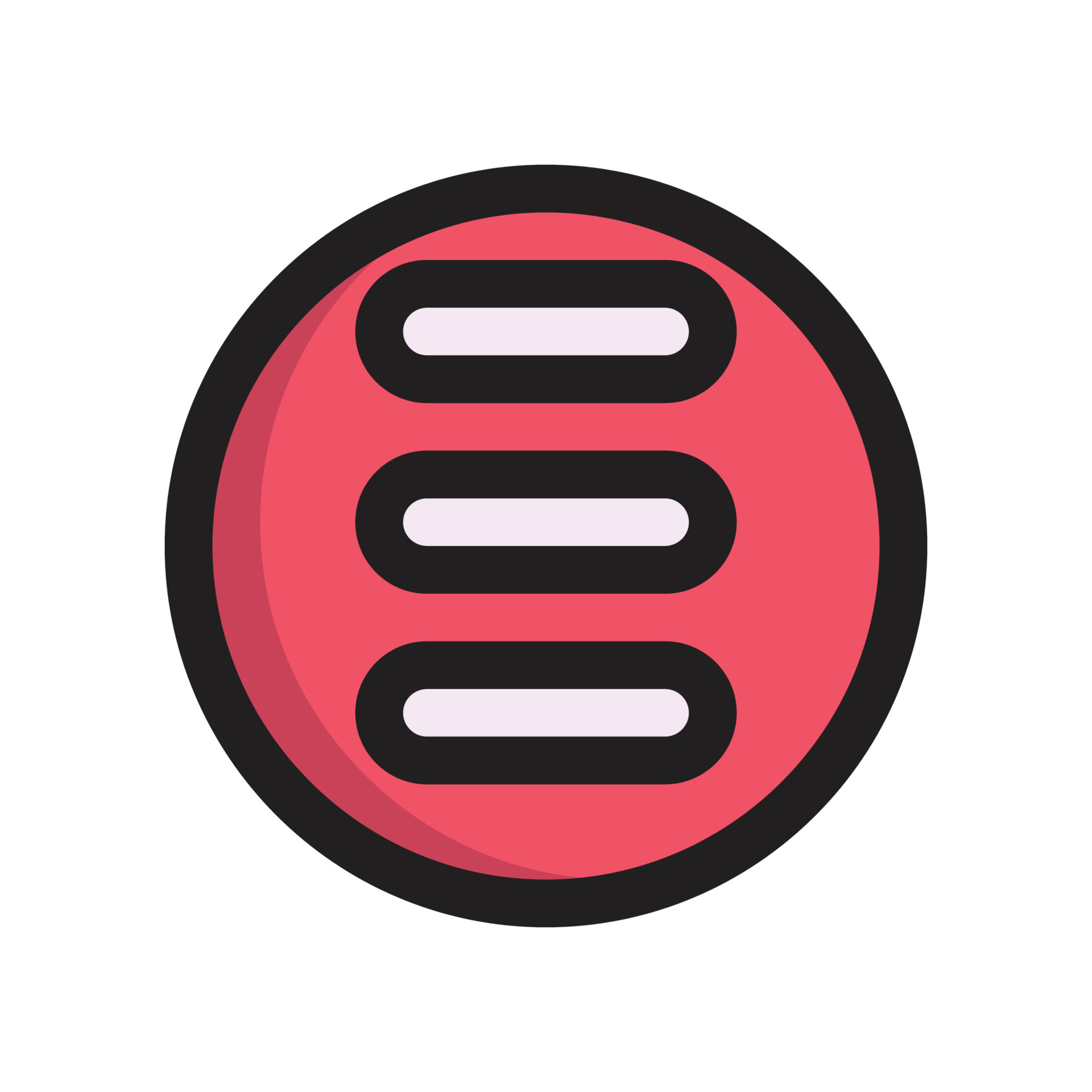 Menu - Basic UI Icon Set 5844671 Vector Art at Vecteezy