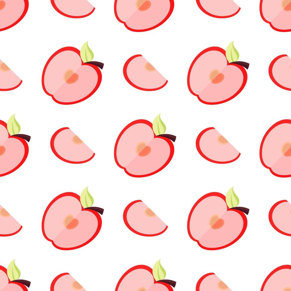 Seamless Pattern Of Apples 5845922 Vector Art At Vecteezy