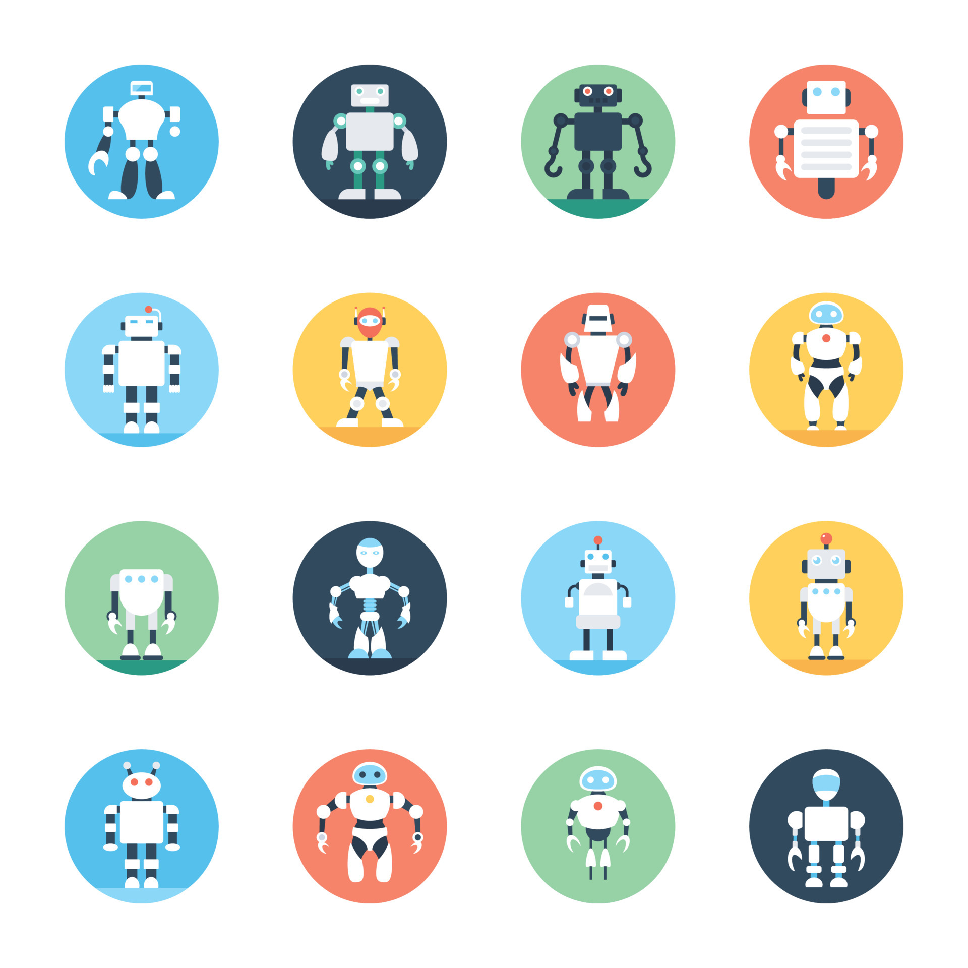 Mini Robot cONCEPTS 5852409 Vector Art at Vecteezy