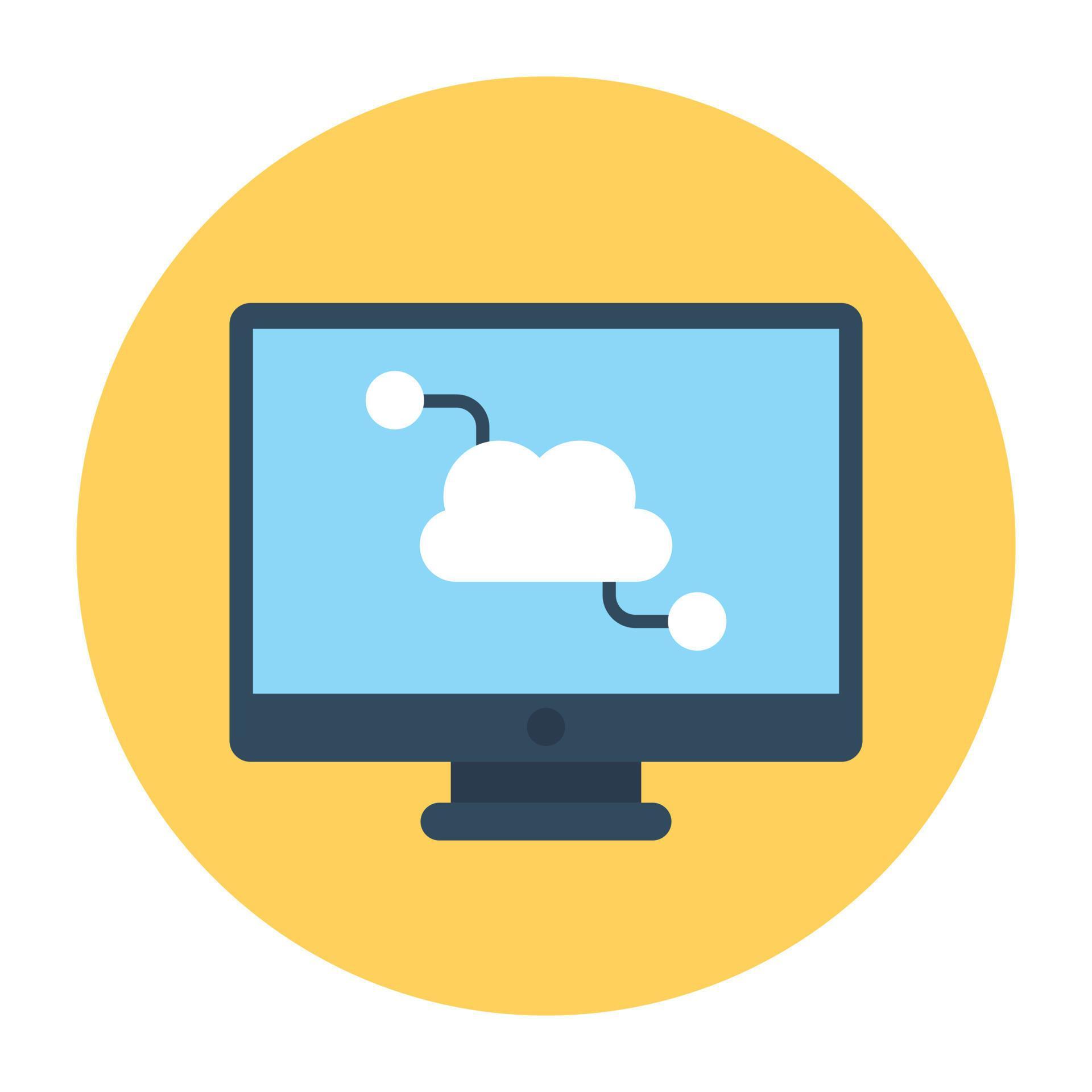 Cloud Network Concepts 5856966 Vector Art at Vecteezy