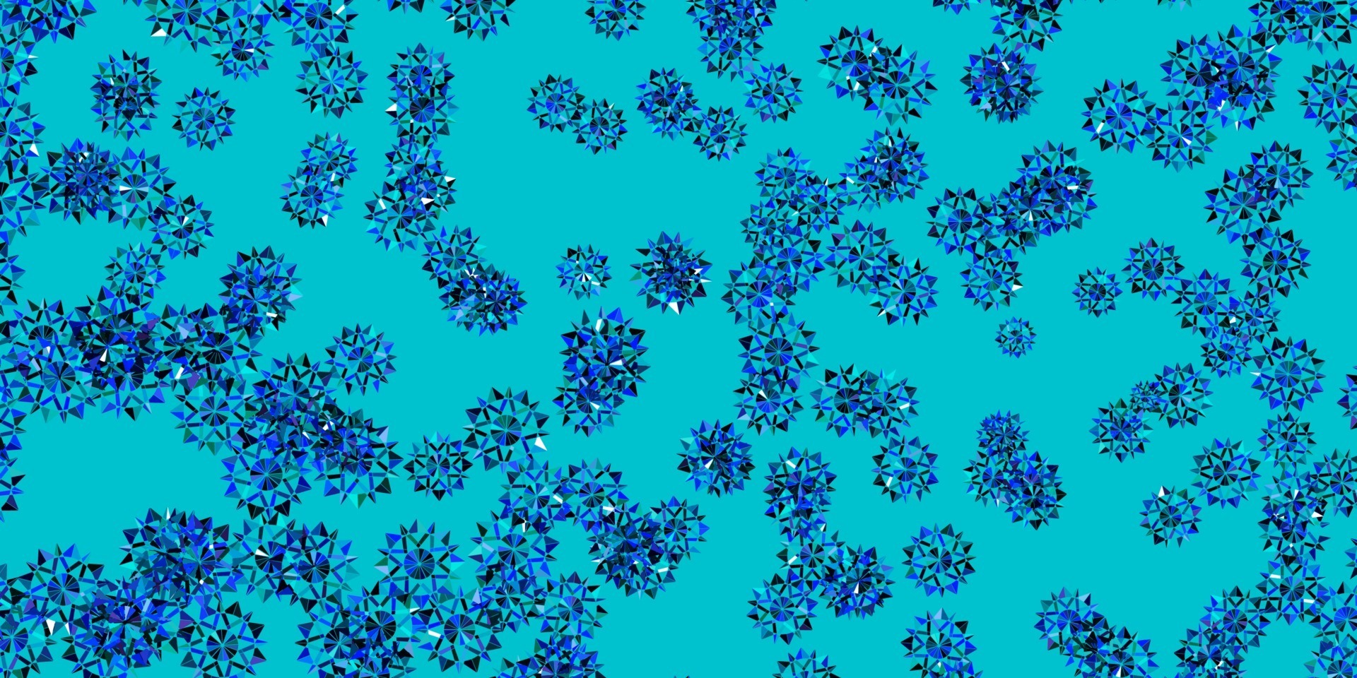 Light BLUE vector layout with beautiful snowflakes. 5872456 Vector Art ...