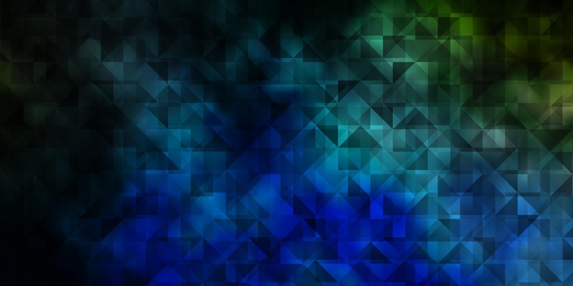 Dark Blue Green Vector Layout With Lines Triangles 5873024 Vector