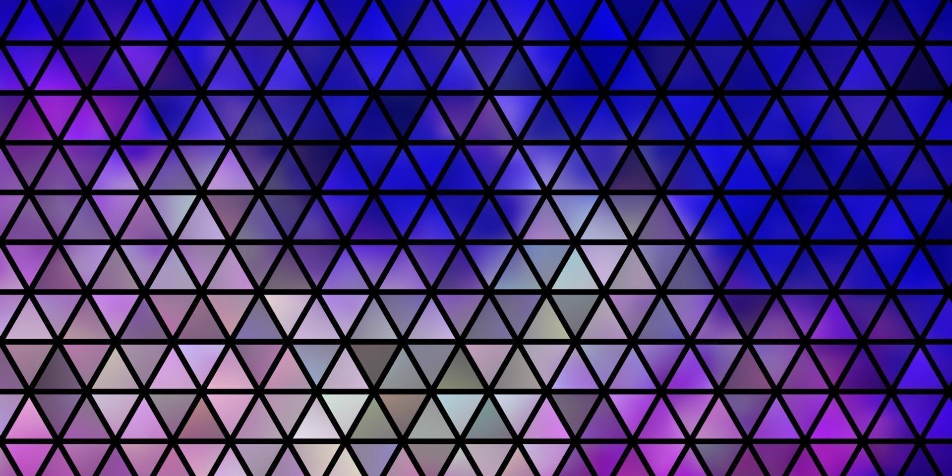 Light Purple vector pattern with polygonal style. 5874091 Vector Art at ...