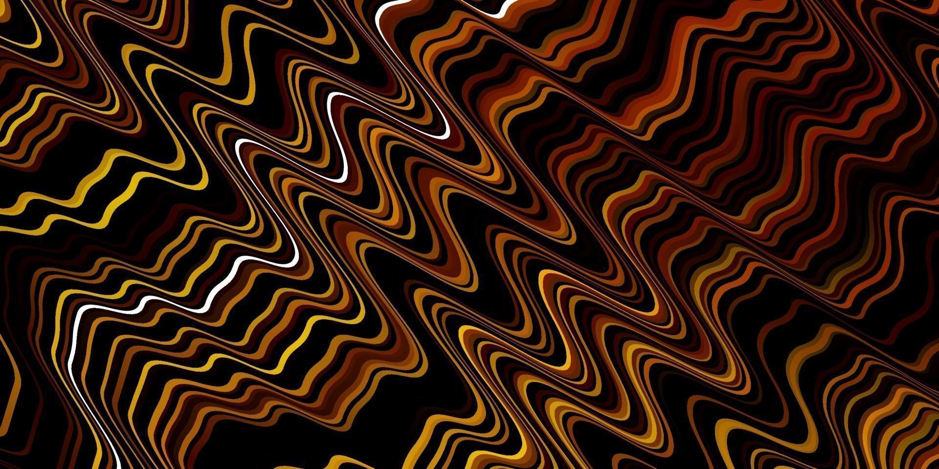 Dark Orange Vector Background With Curves 5876001 Vector Art At Vecteezy