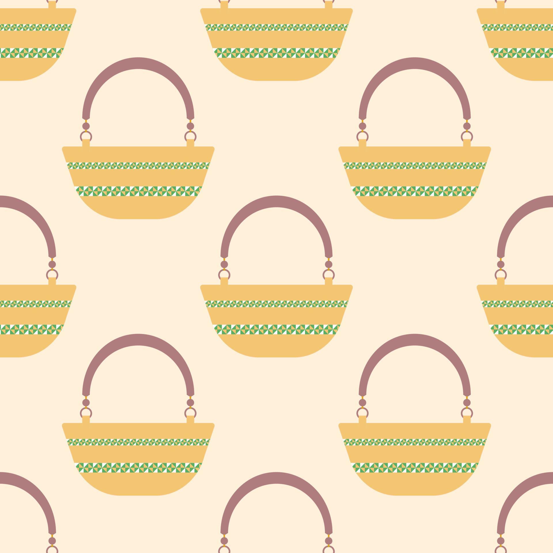 Seamless pattern with bags 5893168 Vector Art at Vecteezy