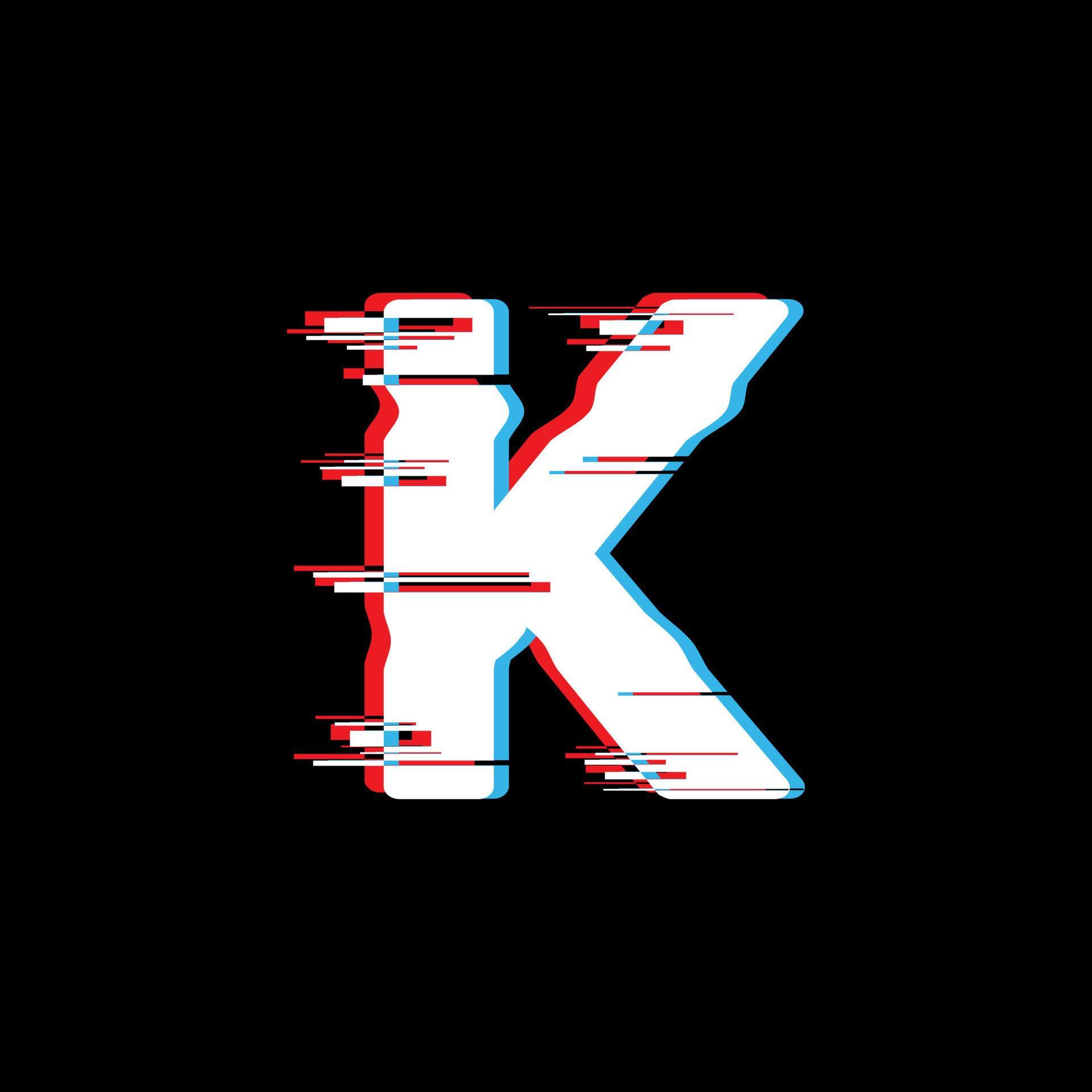 K Letter With Abstract Glitch Effect 5895104 Vector Art at Vecteezy K Letter With Abstract Glitch Effect 5895104 Vector Art at Vecteezy