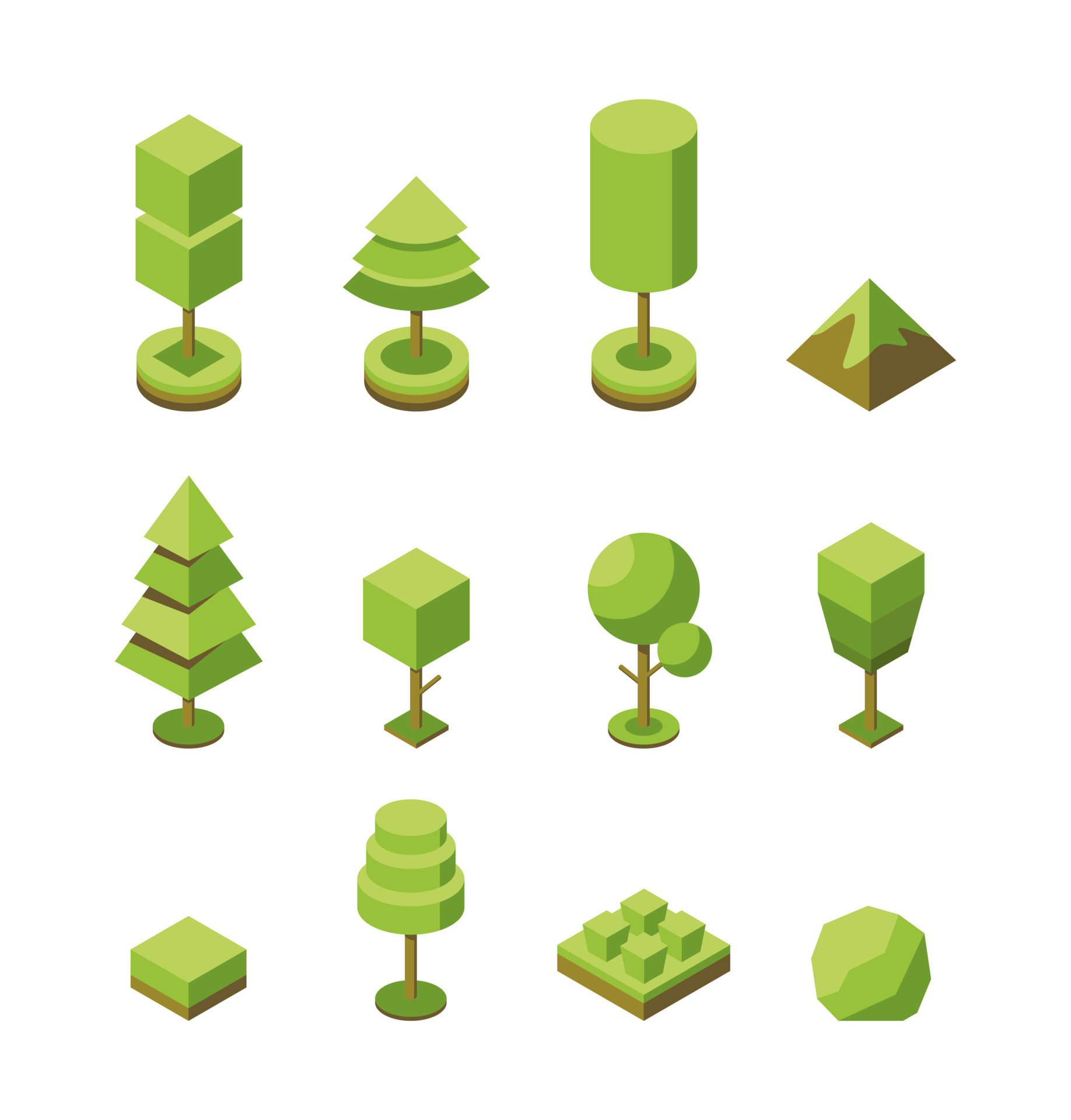 3d Tree Icon