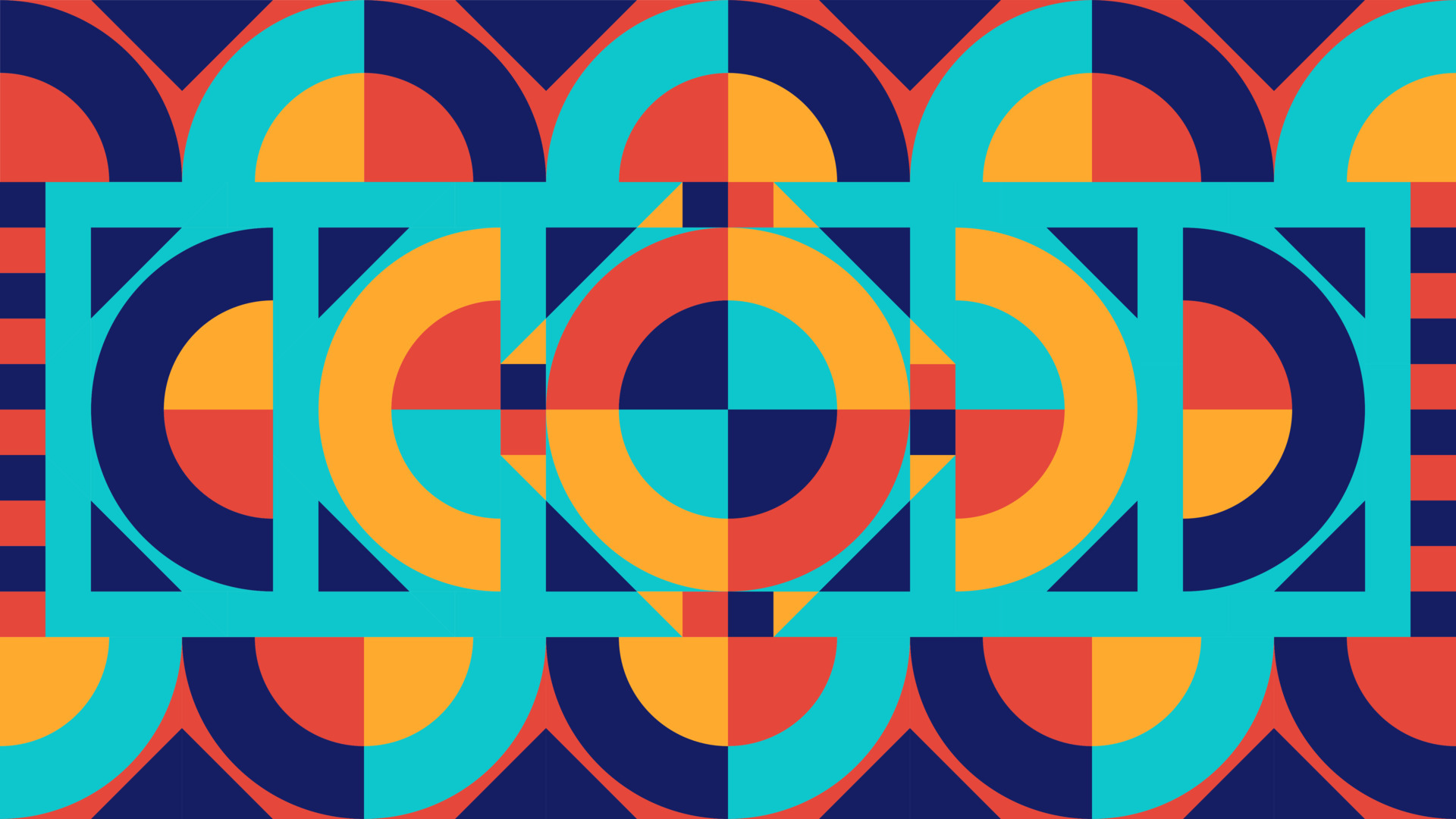 Pattern Of Pop And Colorful Abstract Geometric Shape With Simple Design 5899318 Vector Art At