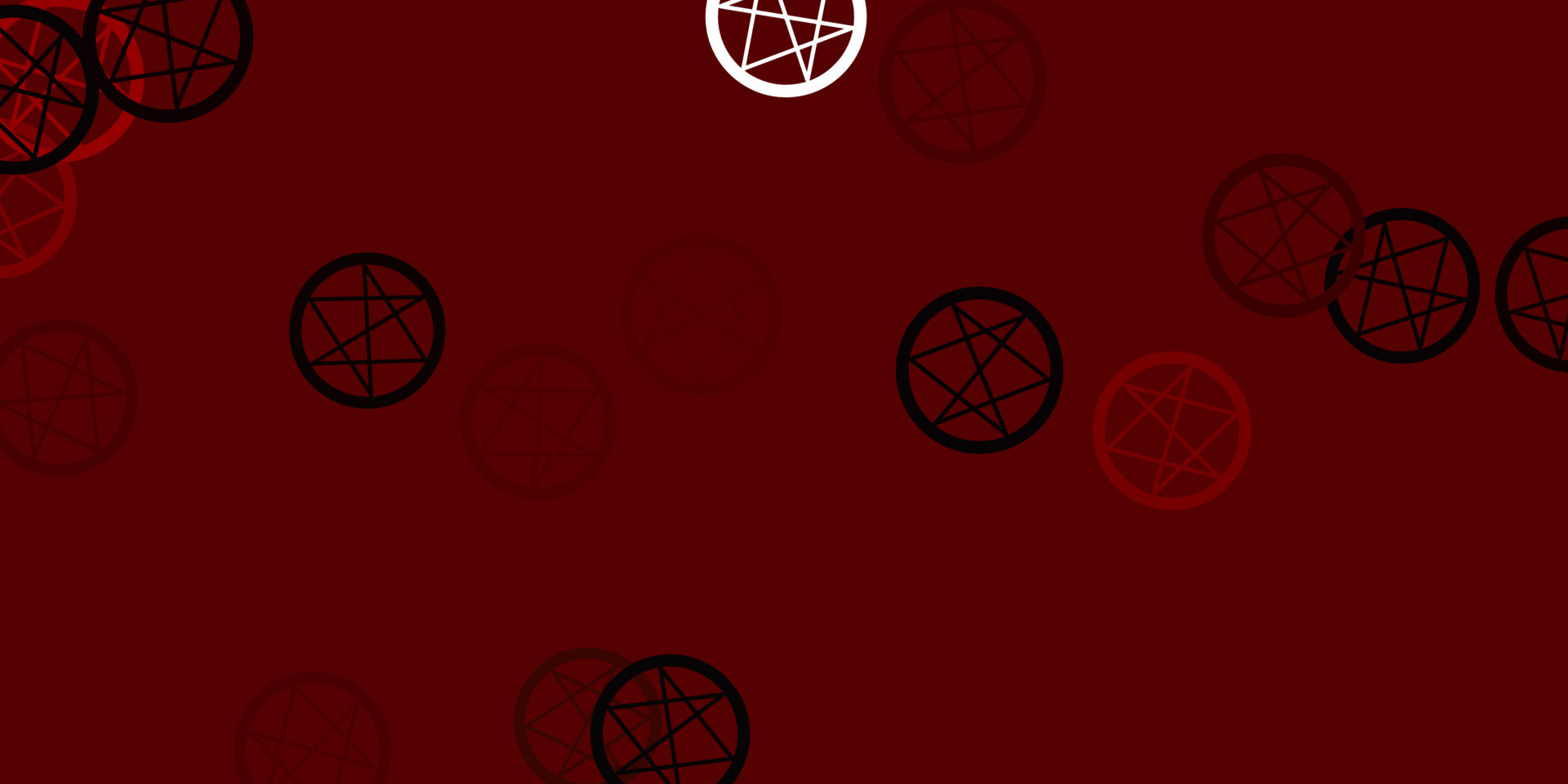 Light Brown vector pattern with magic elements. 5915891 Vector Art at ...