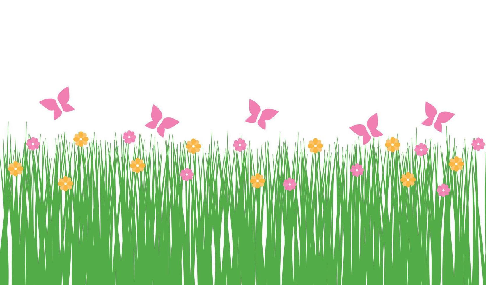 Banner design in spring theme. Postcard for spring. 5918454 Vector Art ...