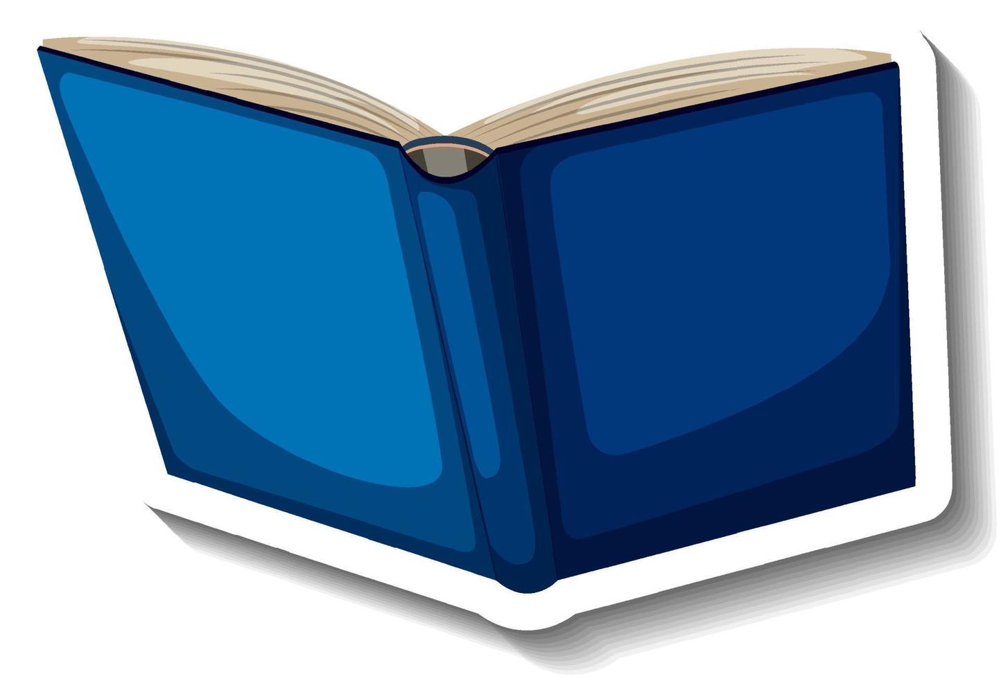 Opened book isolated on white background 5921354 Vector Art at Vecteezy