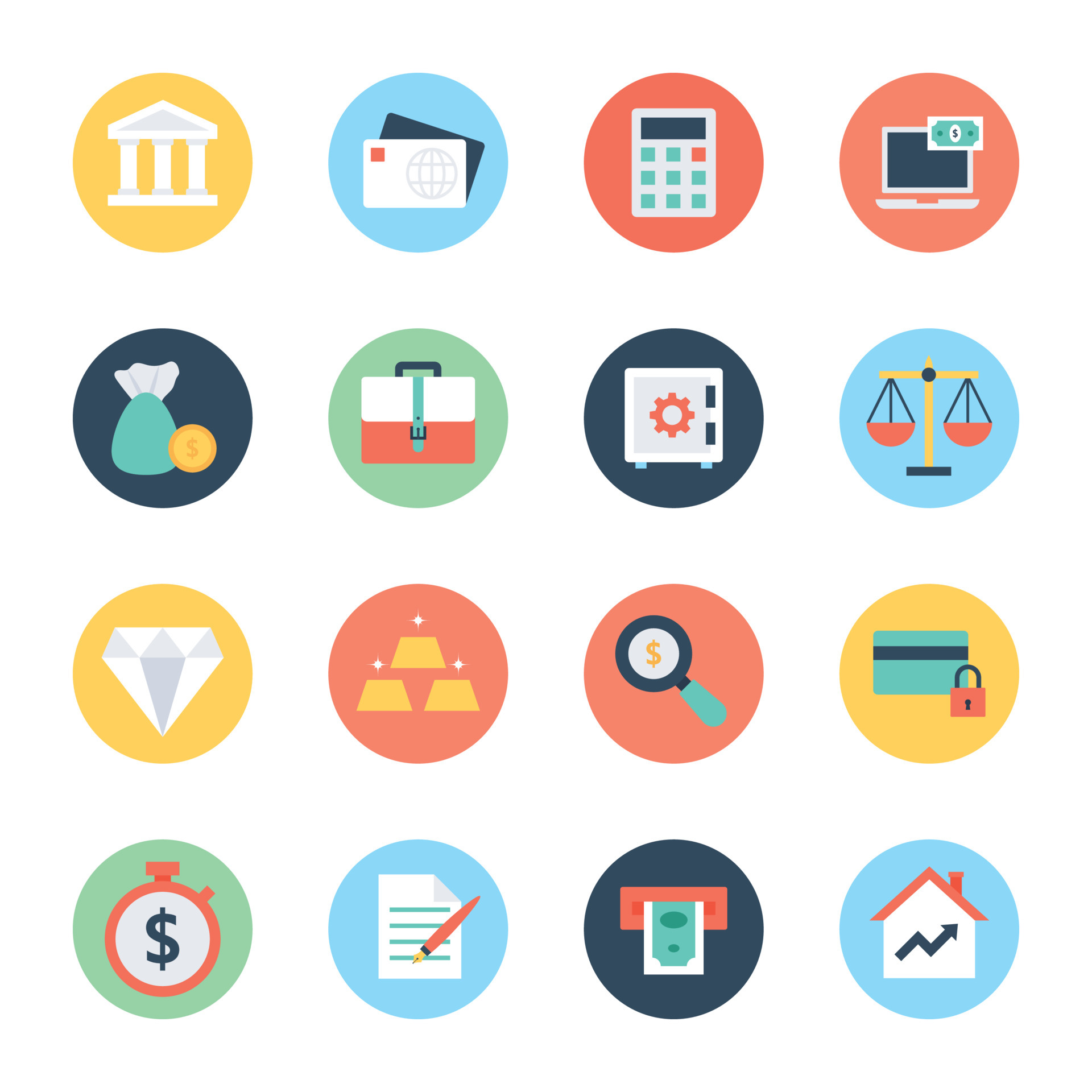 Trendy Finance Concepts 5924922 Vector Art at Vecteezy