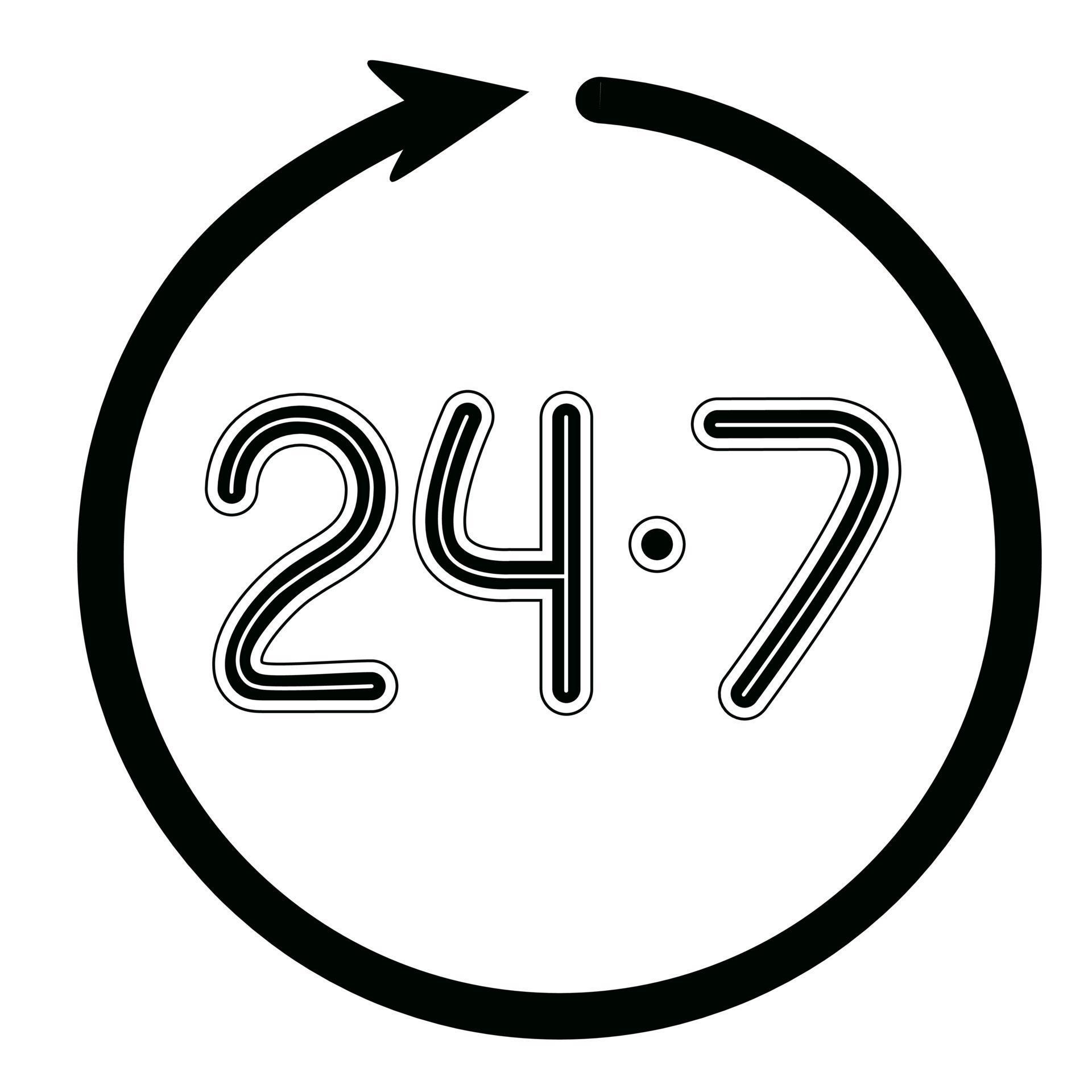 24 7 Available Service Open 24 Hours A Day And 7 Days A Week With 24 7 Available Service Open 24 Hours A Day And 7 Days A Week With