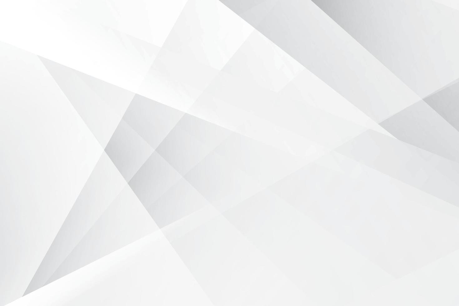 Abstract white and gray color, modern design background with geometric ...