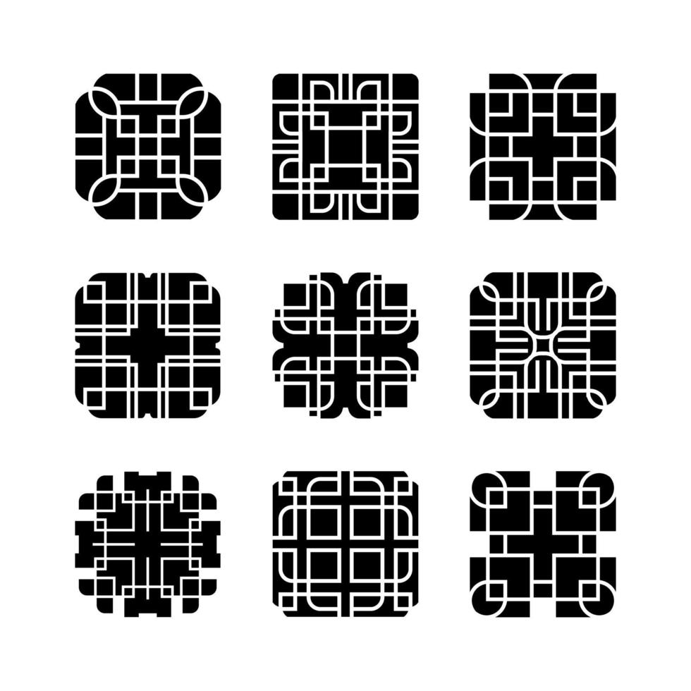 Abstract Shape Element Set 5939799 Vector Art at Vecteezy