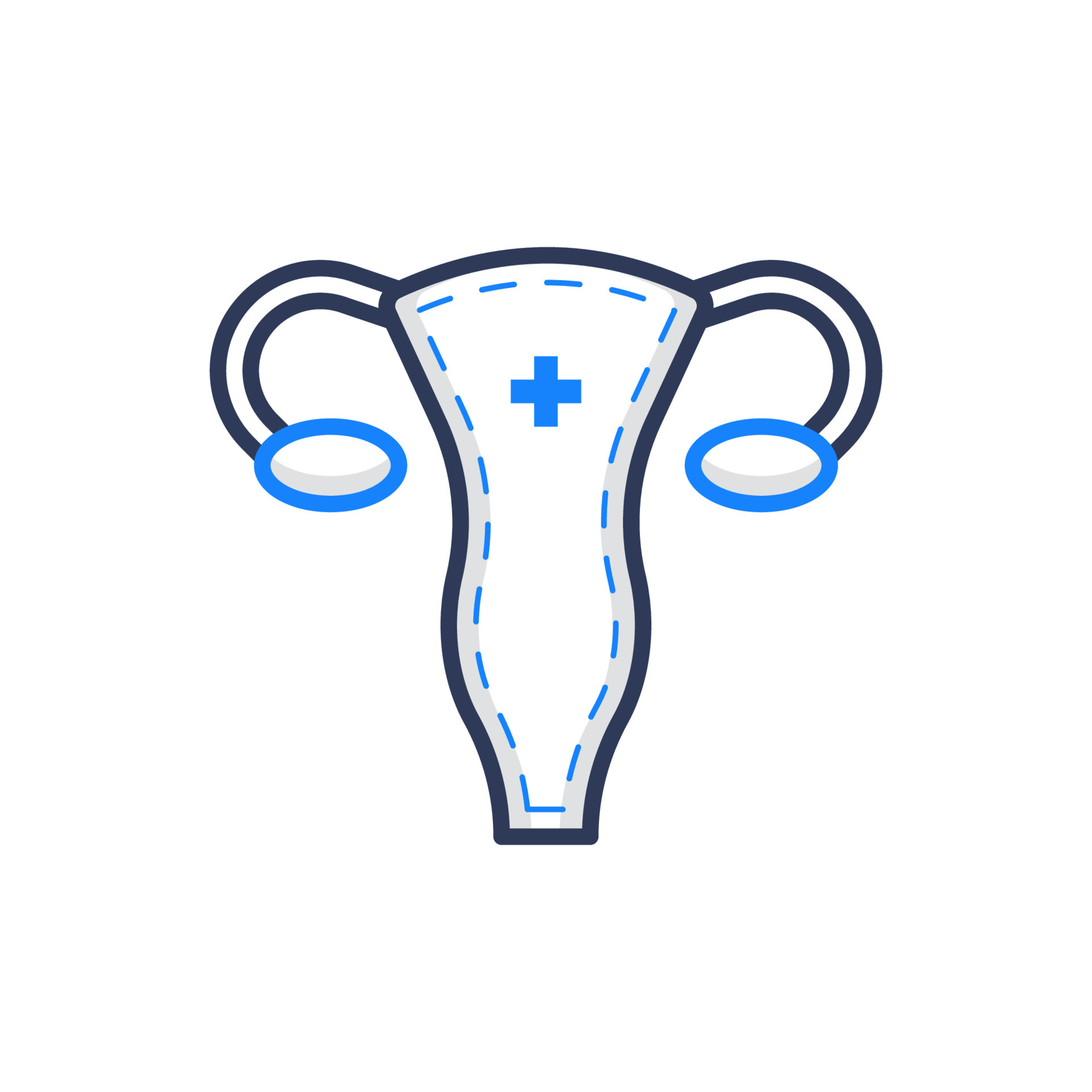 Female Reproductive System Medical Icon Illustration 5951771 Vector Art At Vecteezy