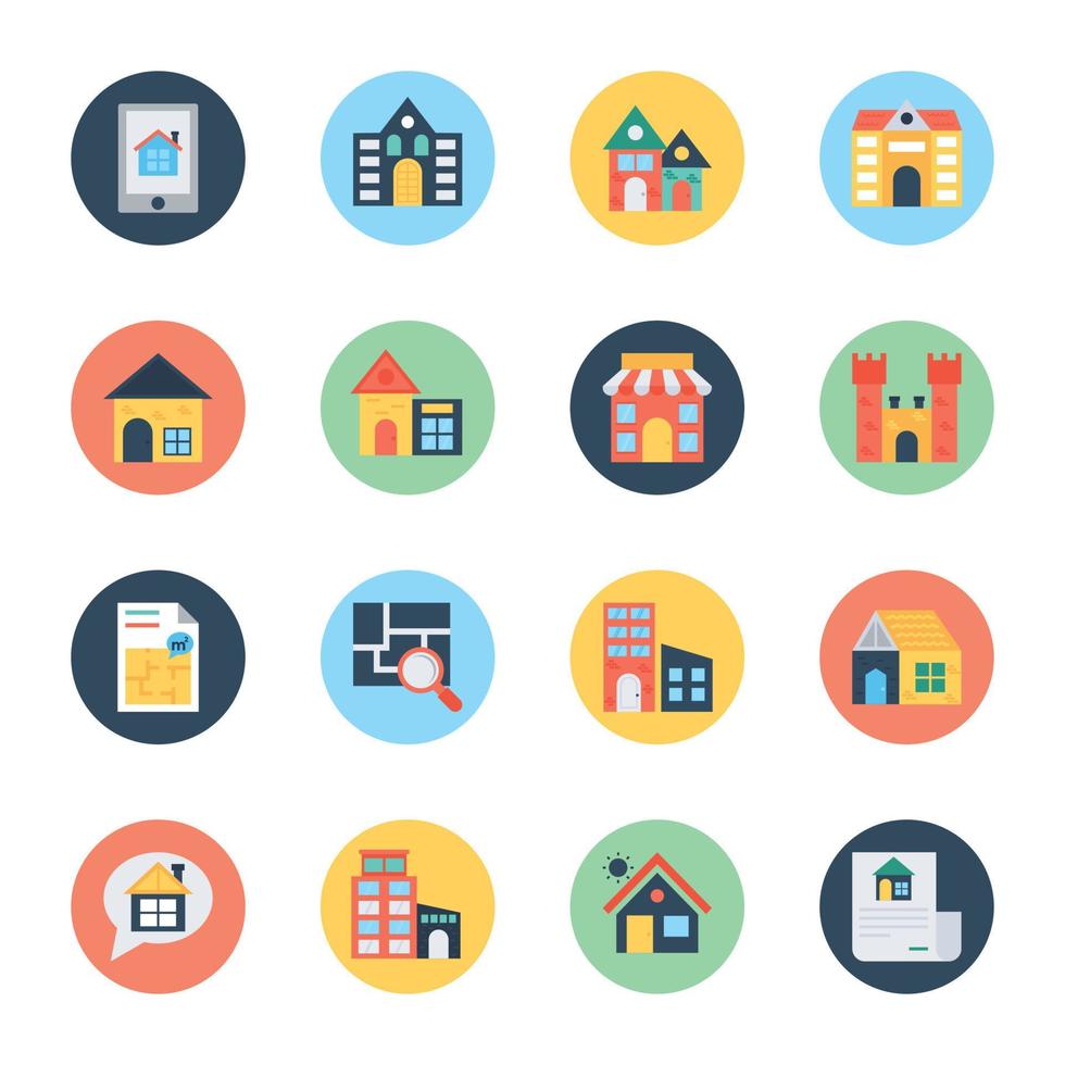 Trendy Building Concepts 5969395 Vector Art at Vecteezy