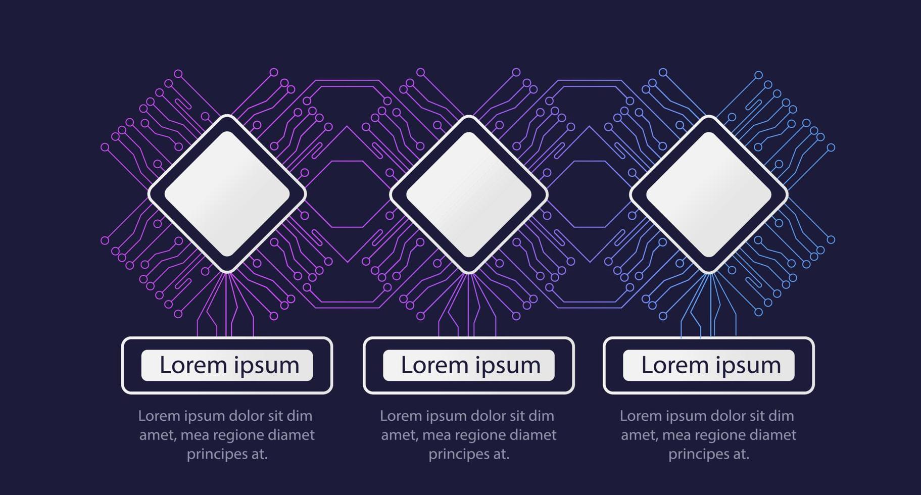 Computer System Infographic Chart Design Template 5970144 Vector Art At