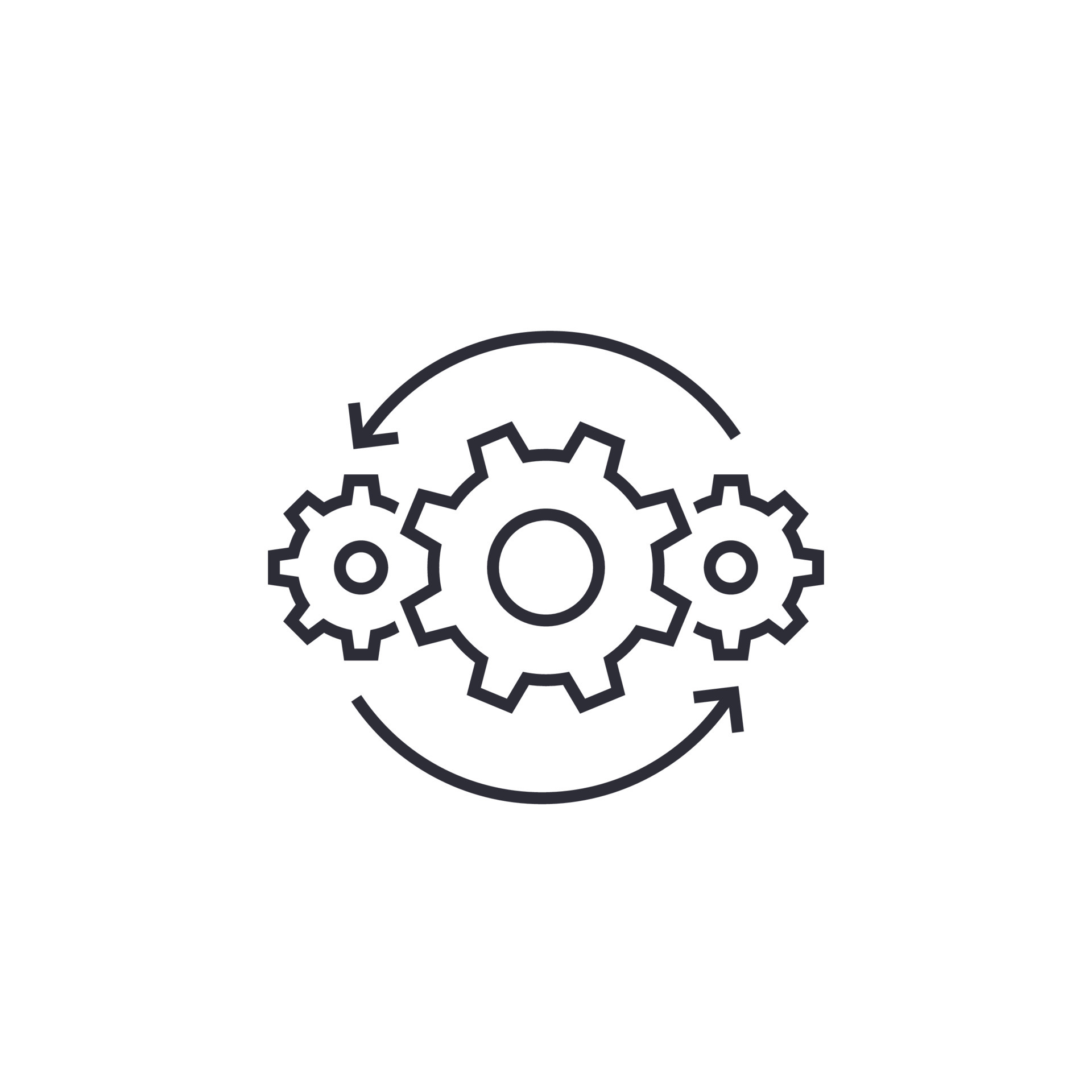 Operations Line Icon On White 5972610 Vector Art At Vecteezy