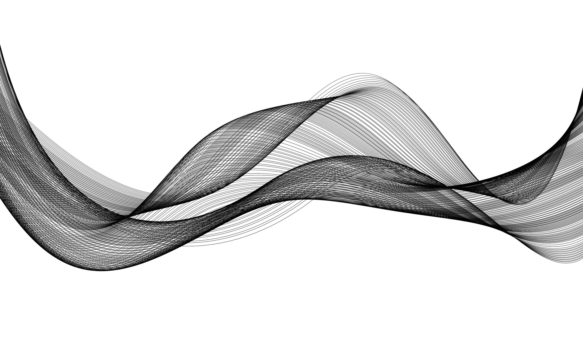 líneas negras abstractas onda curva sobre vector de fondo blanco ... líneas negras abstractas onda curva sobre vector de fondo blanco ...