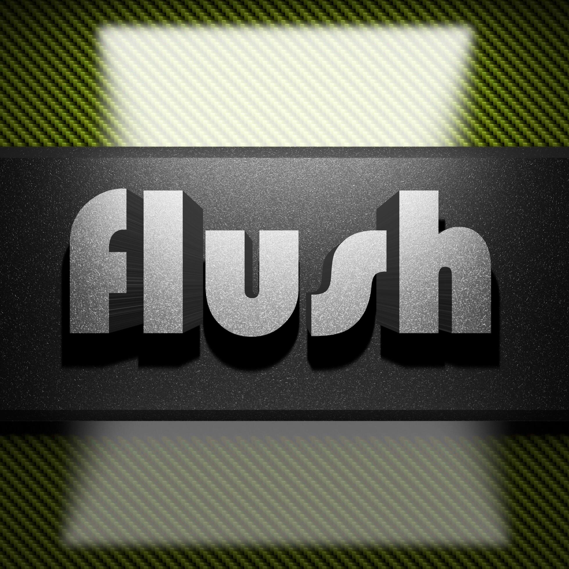 Flush Word Of Iron On Carbon 6011159 Stock Photo At Vecteezy flush-word-of-iron-on-carbon-6011159-stock-photo-at-vecteezy
