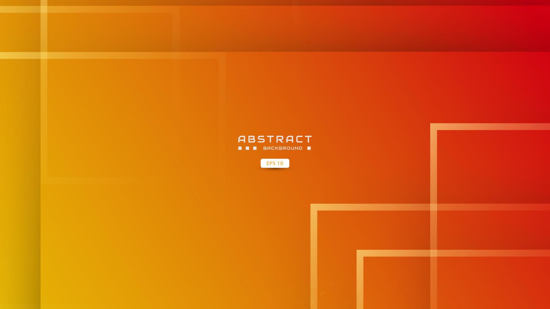 orange background with creative overlap square shape, modern banner ...