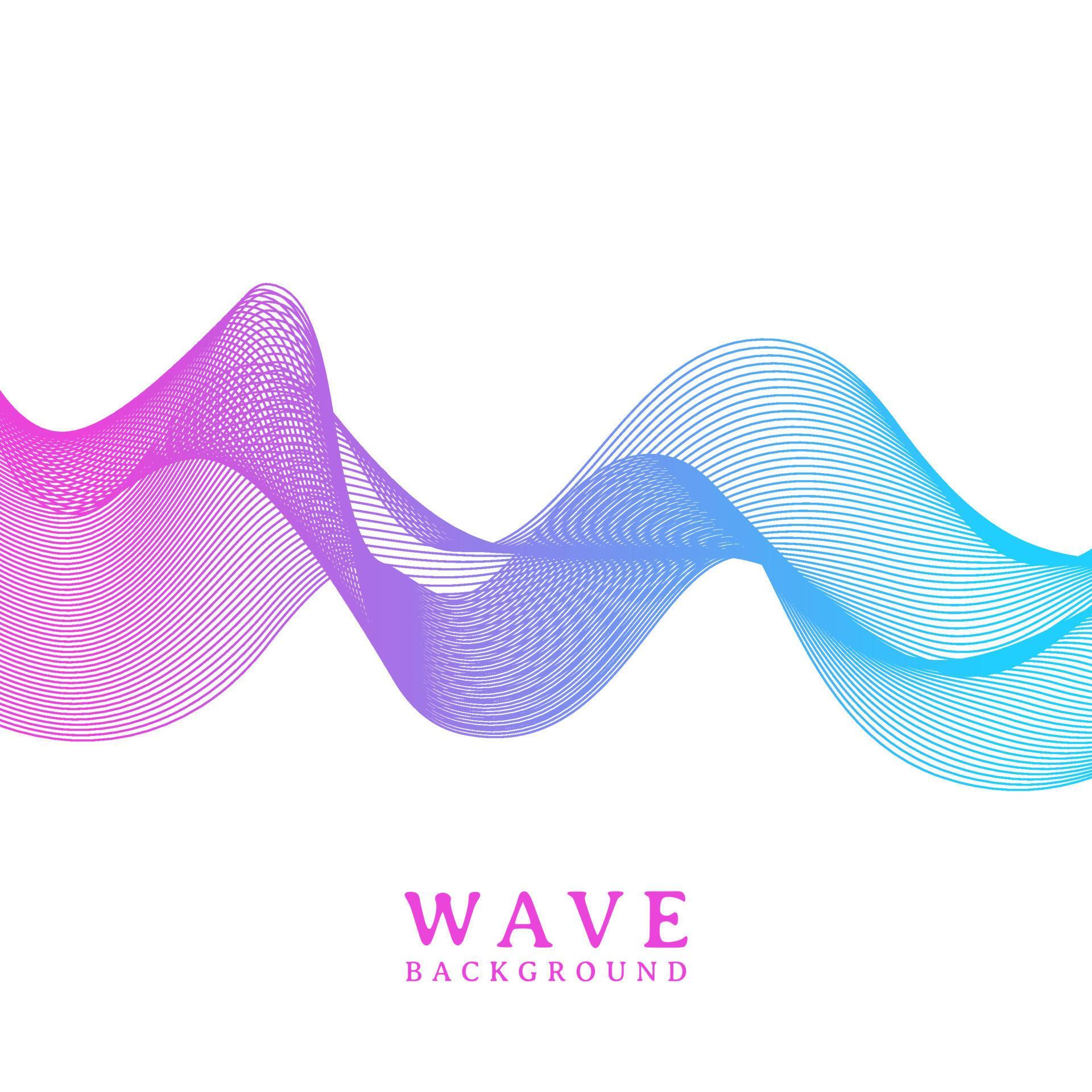 abstract colorful wavy line flowing background 6033251 Vector Art at ...